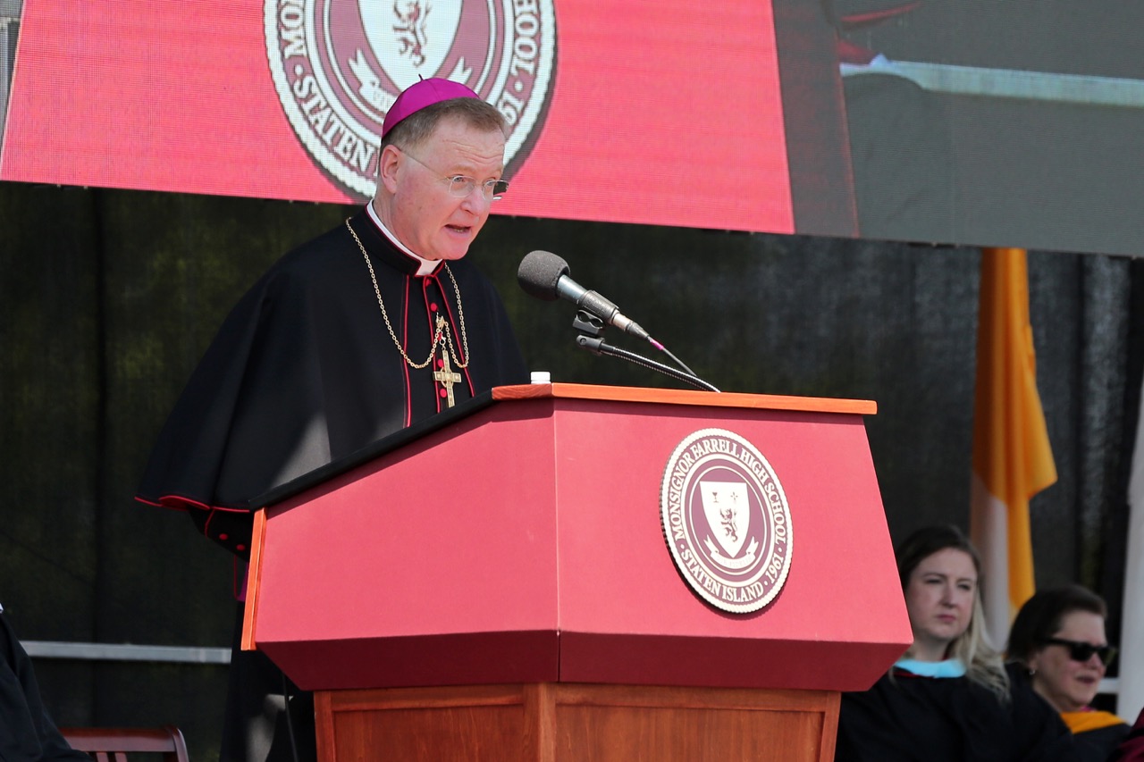 Monsignor Farrell High School graduates 207 students - silive.com