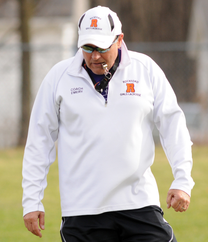 Rockford girls lacrosse coach Mike Emery - mlive.com
