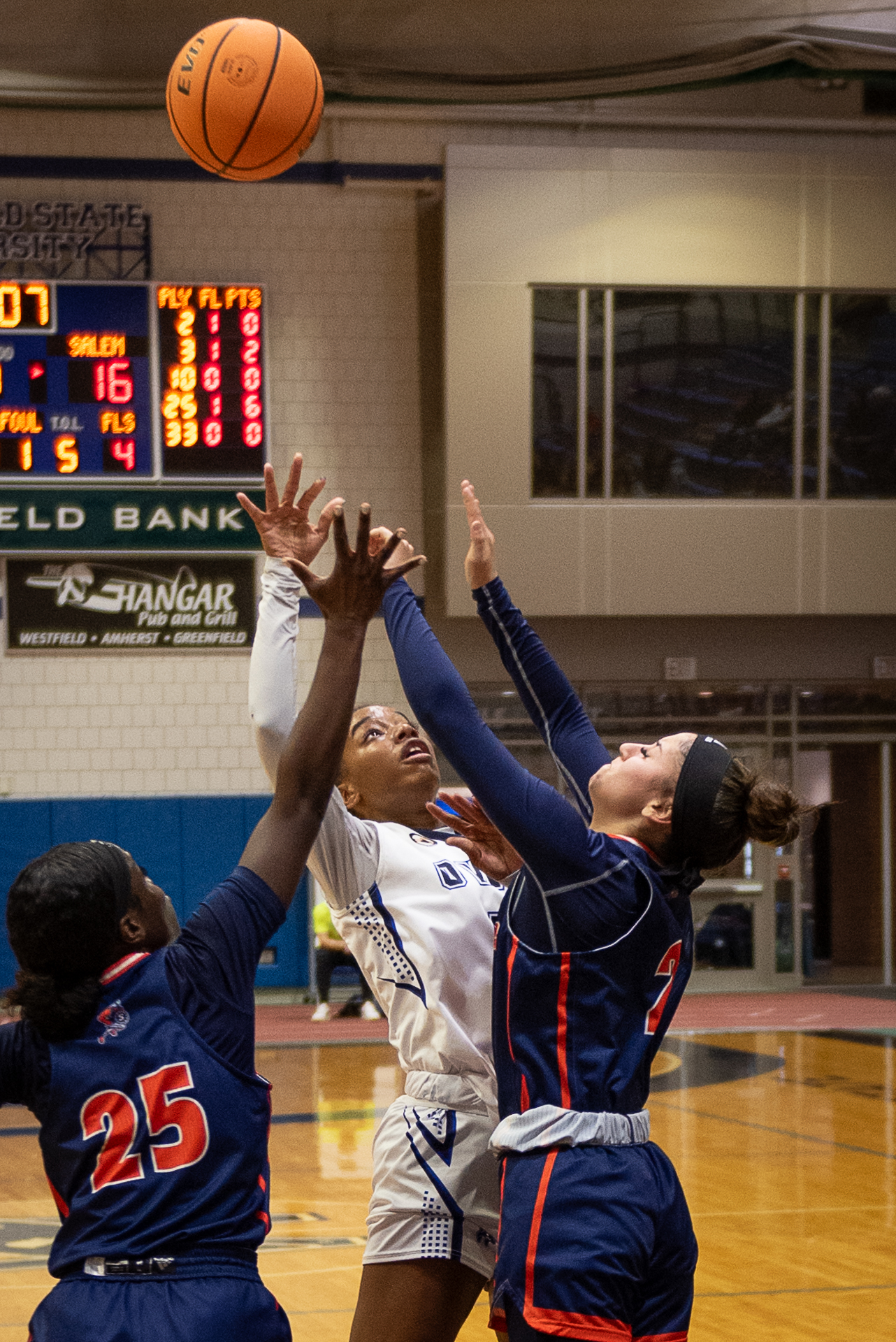 Westfield State women's basketball vs. Salem State - Olivia Hadla 1 ...