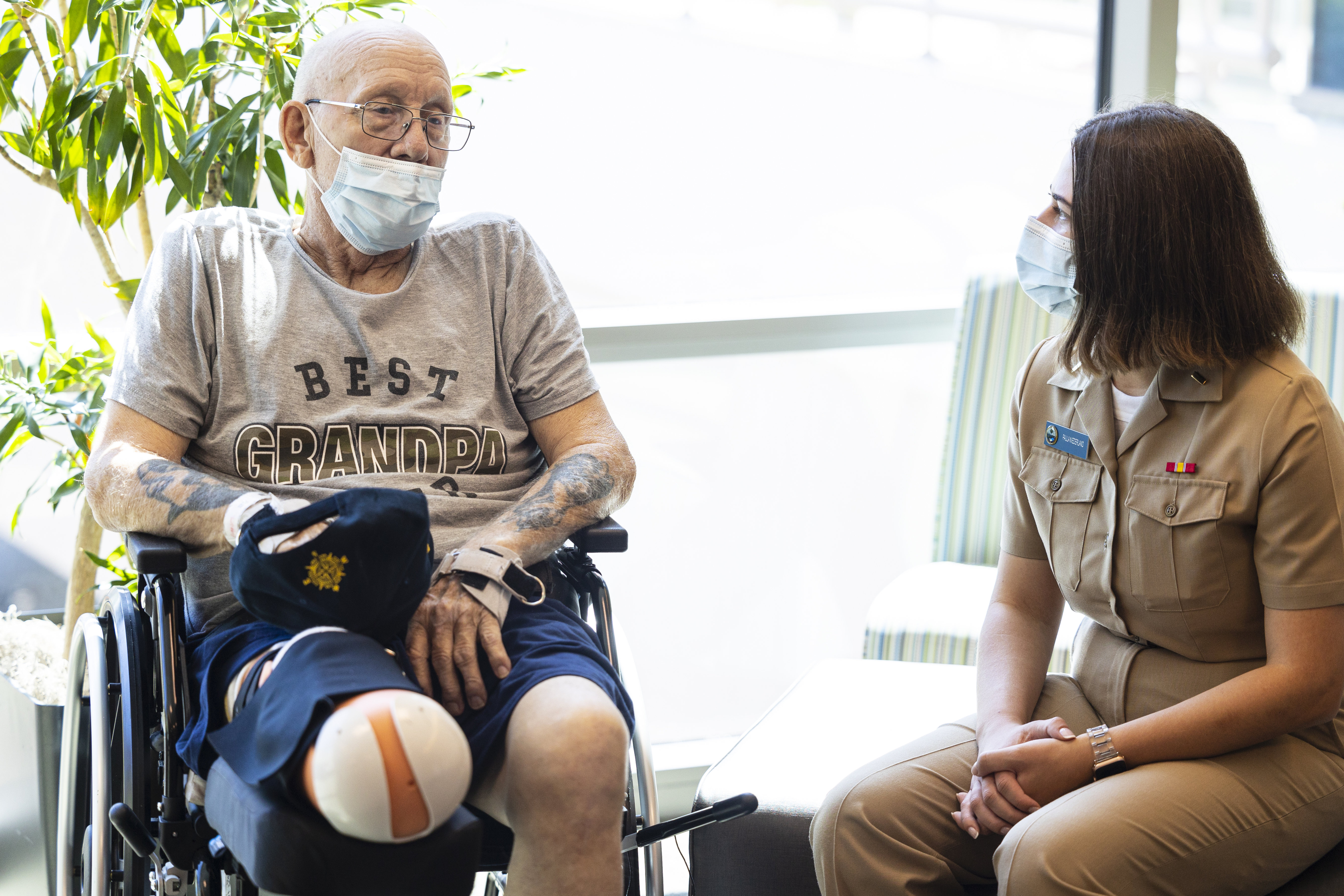 Navy sailors visit Mary Free Bed Rehabilitation Hospital - mlive.com