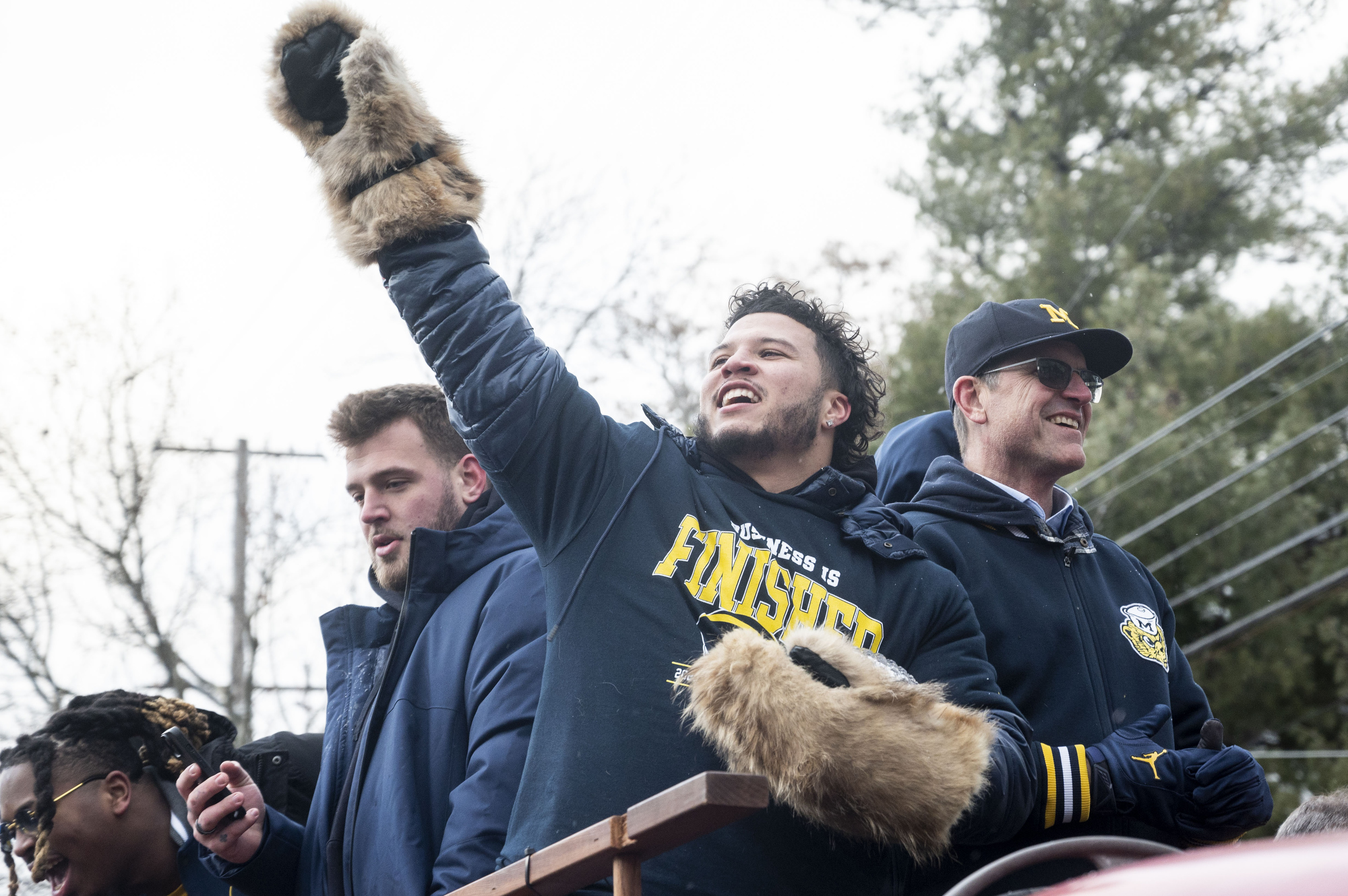 Michigan football celebrated as national champions at parade in Ann ...