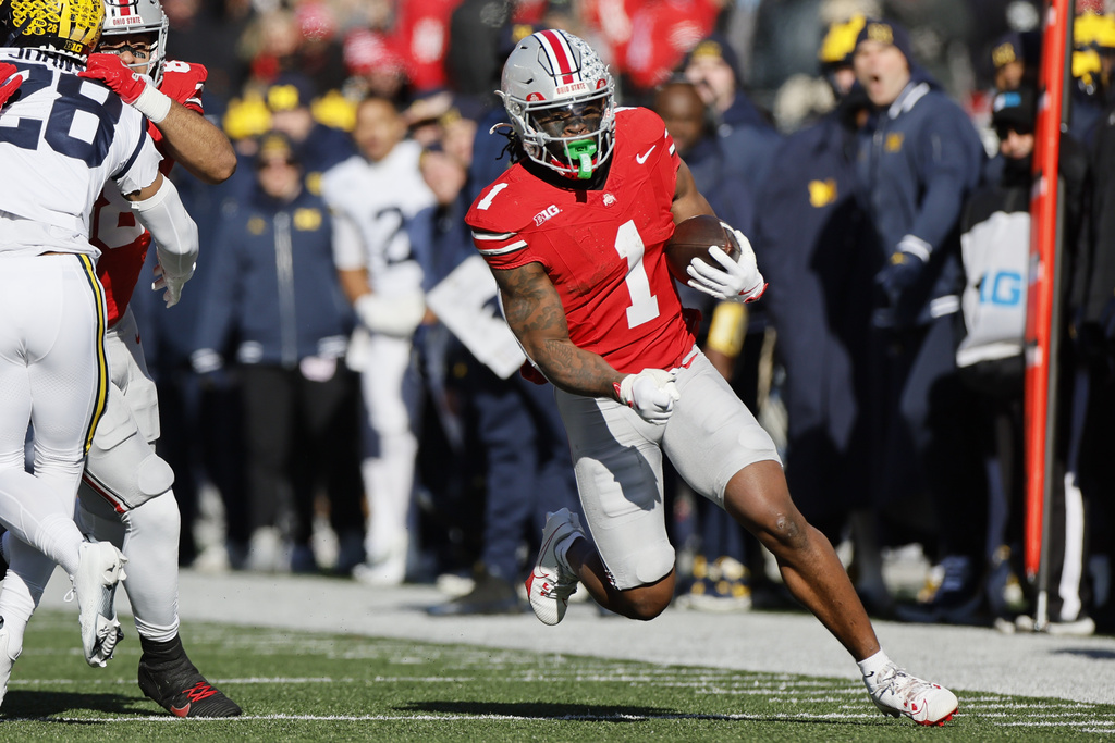 Cleveland Browns pick RB Quinshon Judkins in second round of the NFL ...