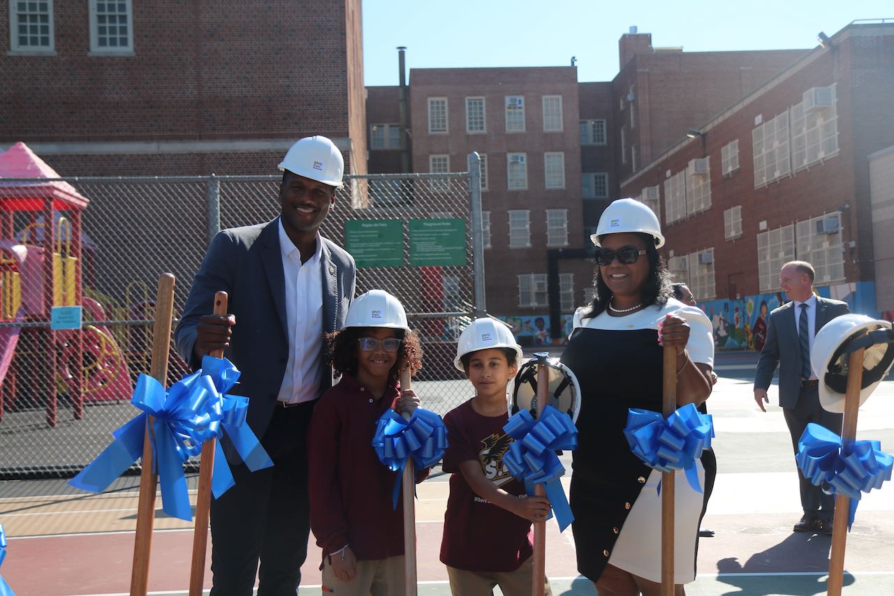 PS 44 breaks ground playground renovation - silive.com