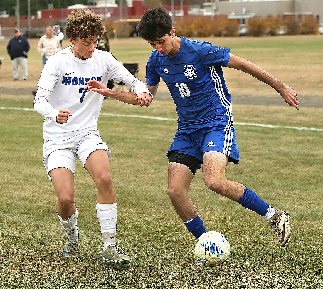Monson vs Granby boys Soccer Class D Tournament 10/29/24 - masslive.com