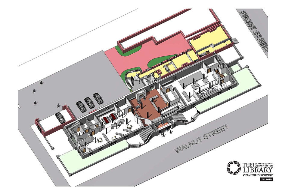 Dauphin County Library System McCormick Riverfront Library expansion ...