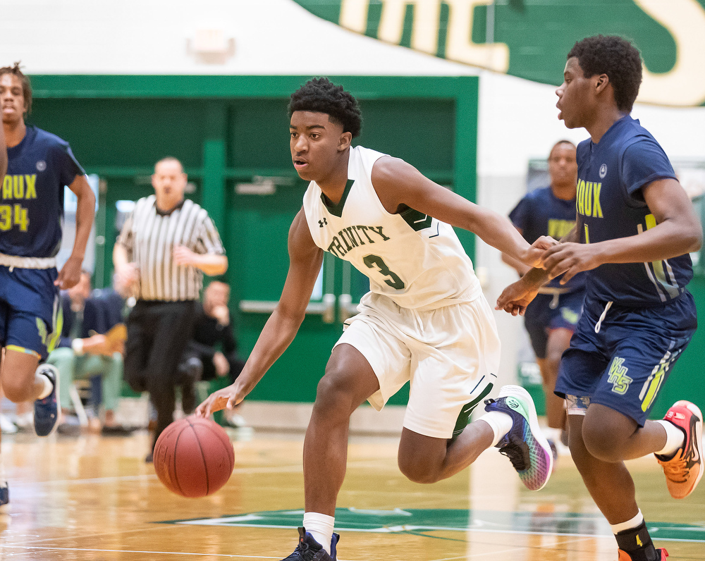 Trinity defeats Vaux Big Picture 72-45 in PIAA Class 3A boys basketball ...