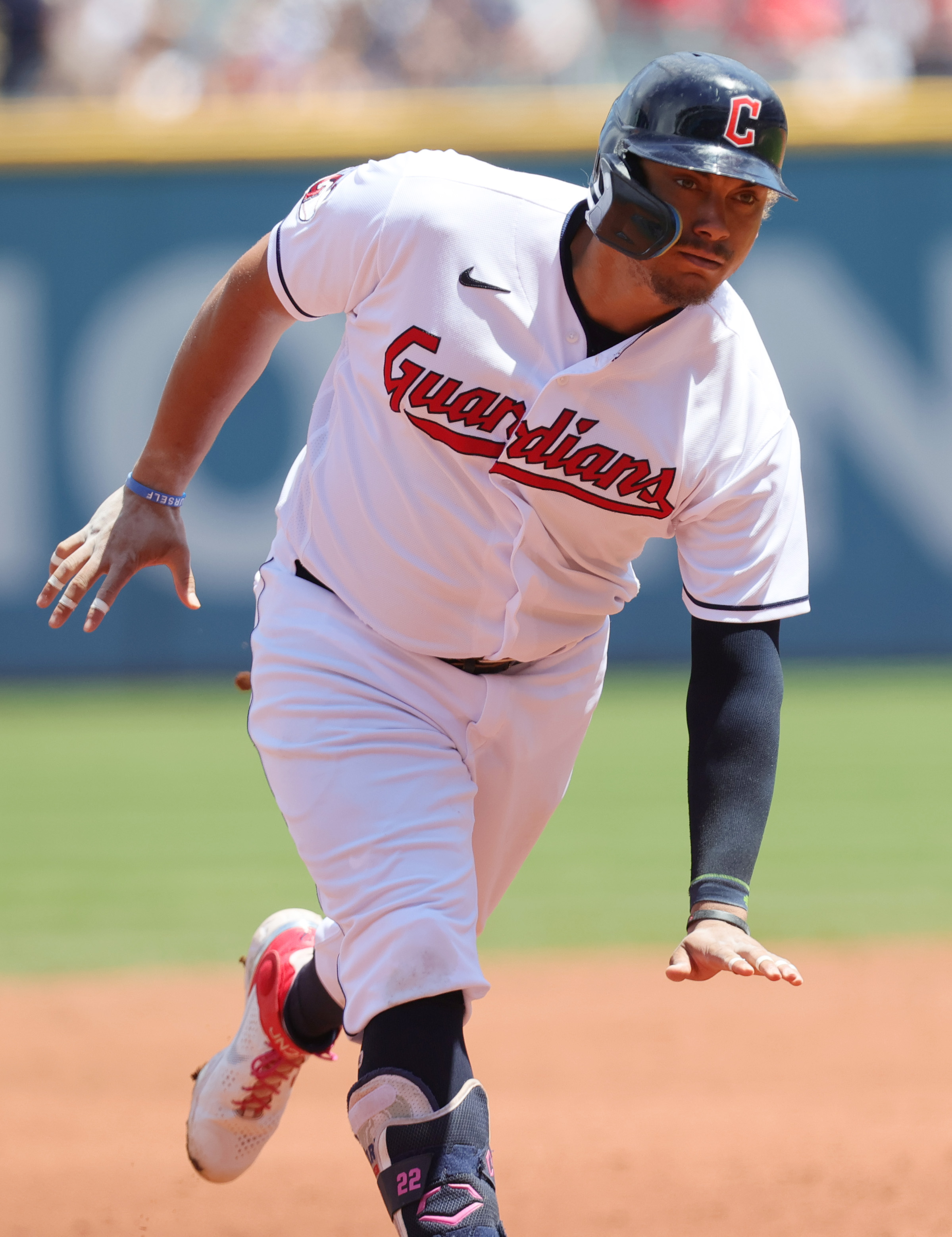 Cleveland Guardians vs. New York Yankees in game 1 of a doubleheader ...