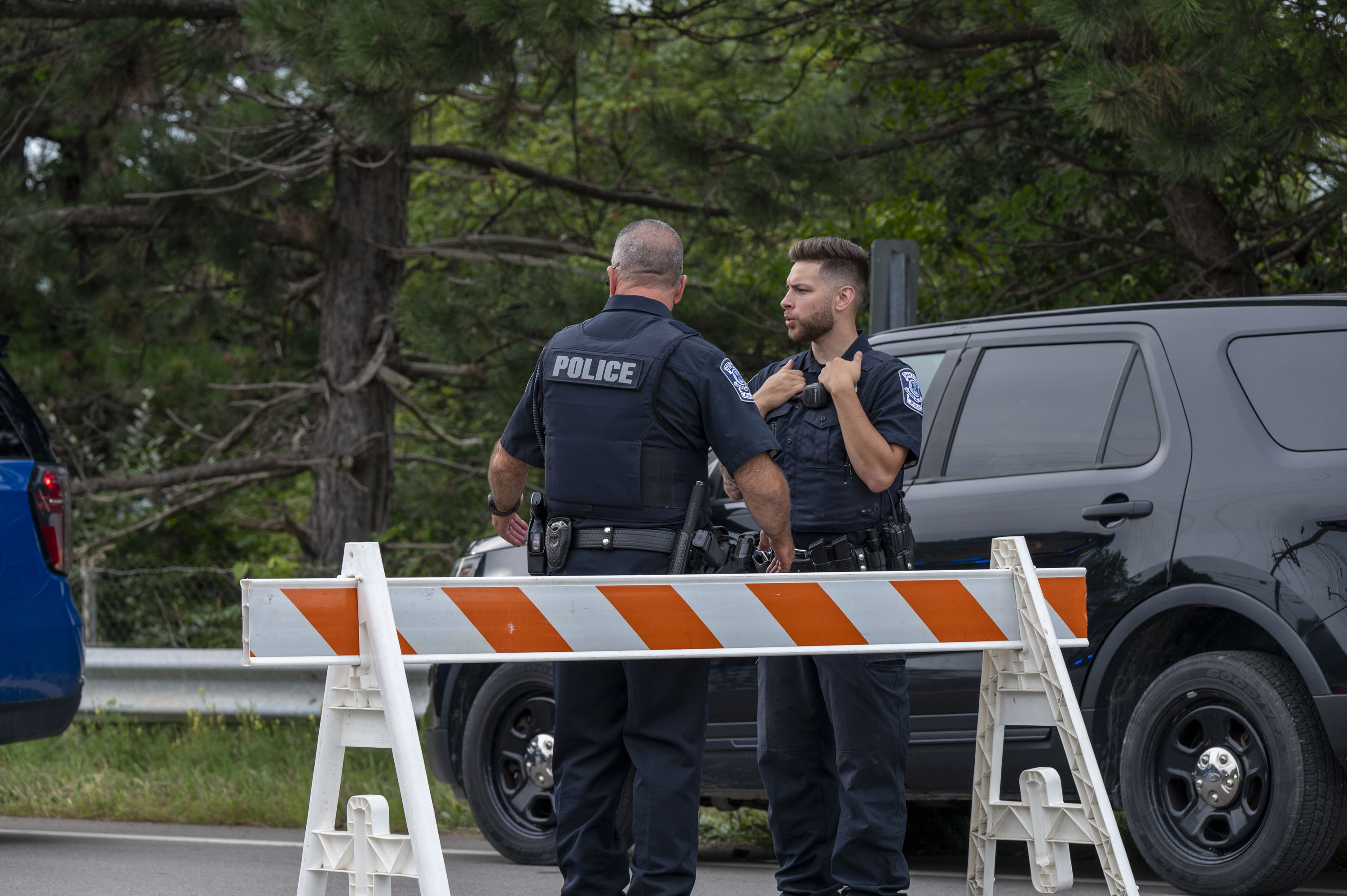 Crash site of the MiG-23 demonstration plane - mlive.com