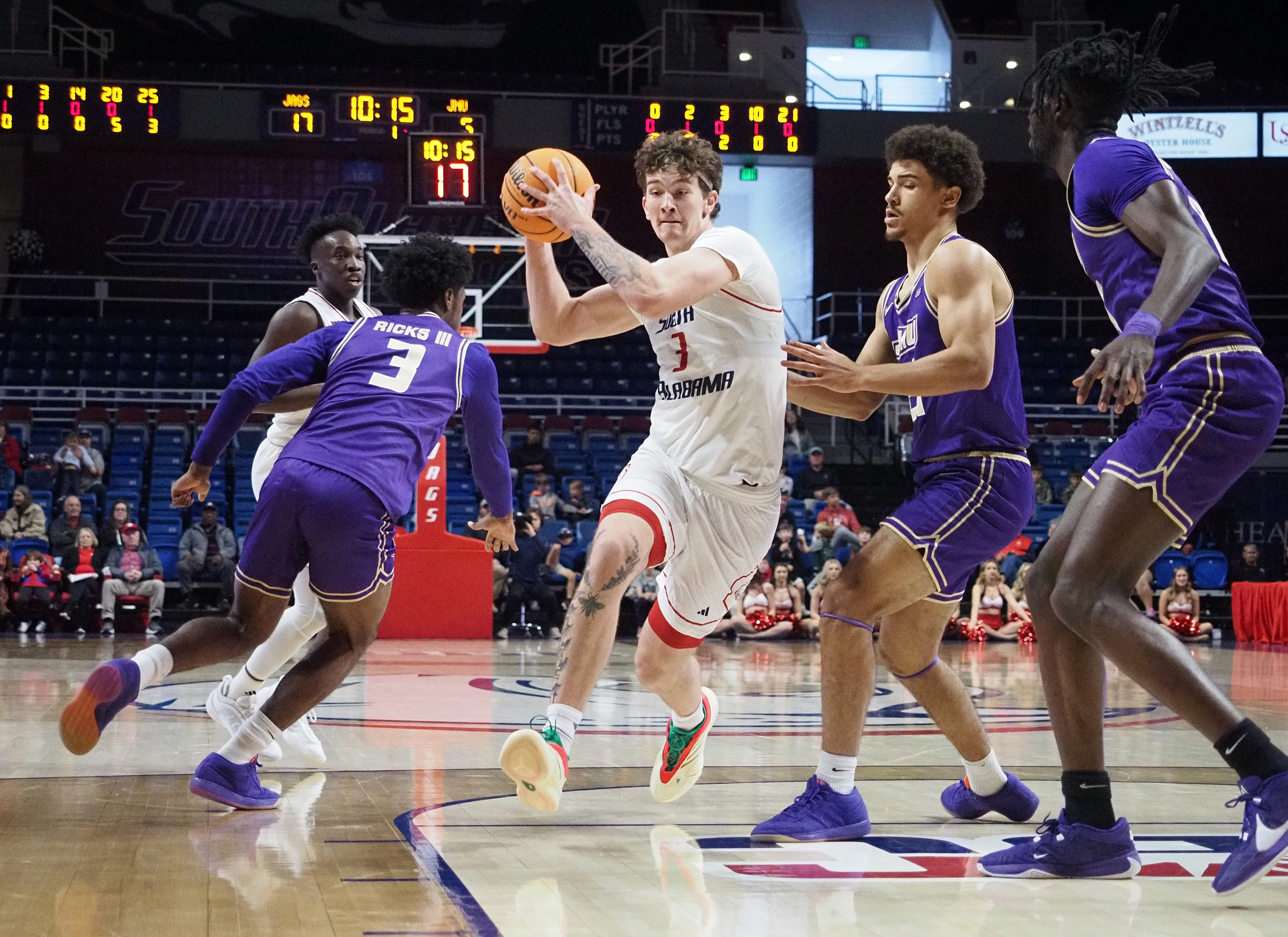 James Madison at South Alabama basketball - al.com