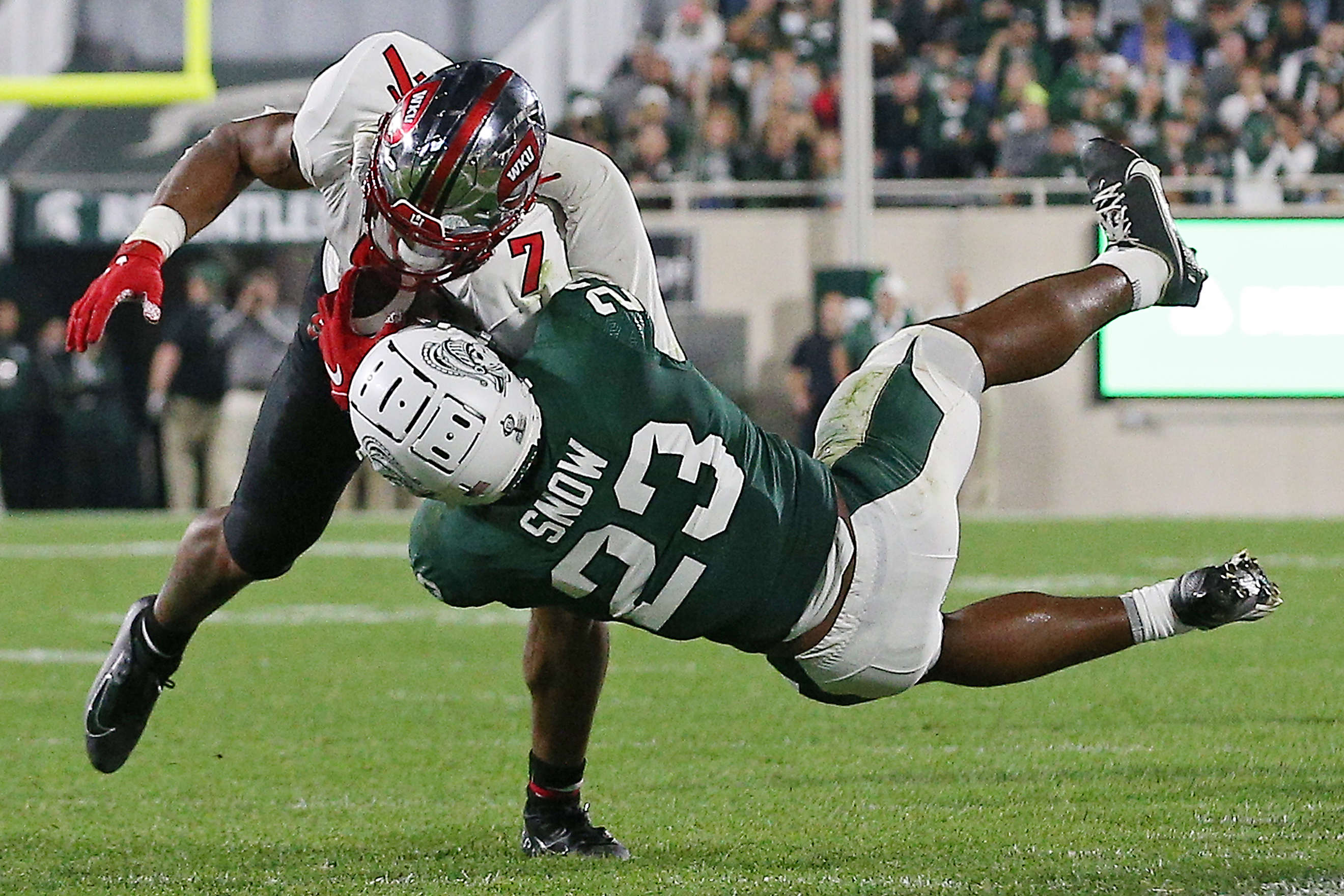 College football: Michigan State vs. Western Kentucky – October 2, 2021 ...