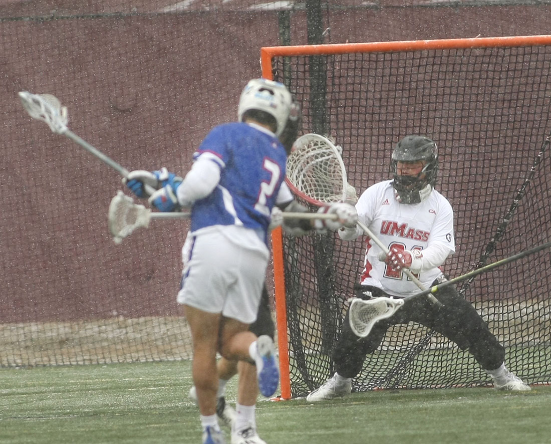 UMass Men's Lacrosse vs UMass Lowell 2/19/22 - masslive.com