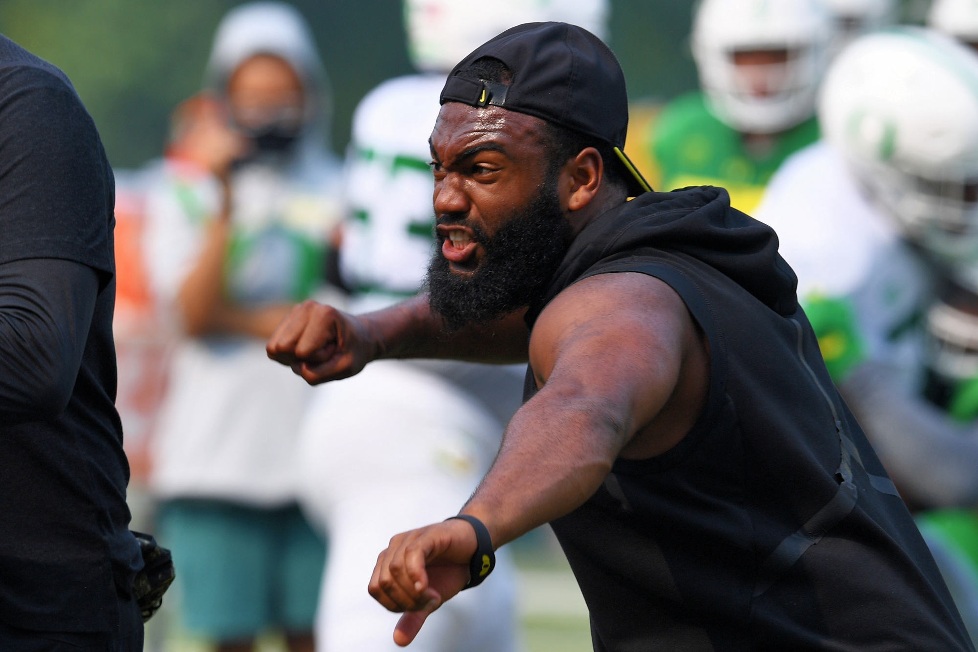 Oregon Ducks football practice, Aug. 12, 2021 - oregonlive.com