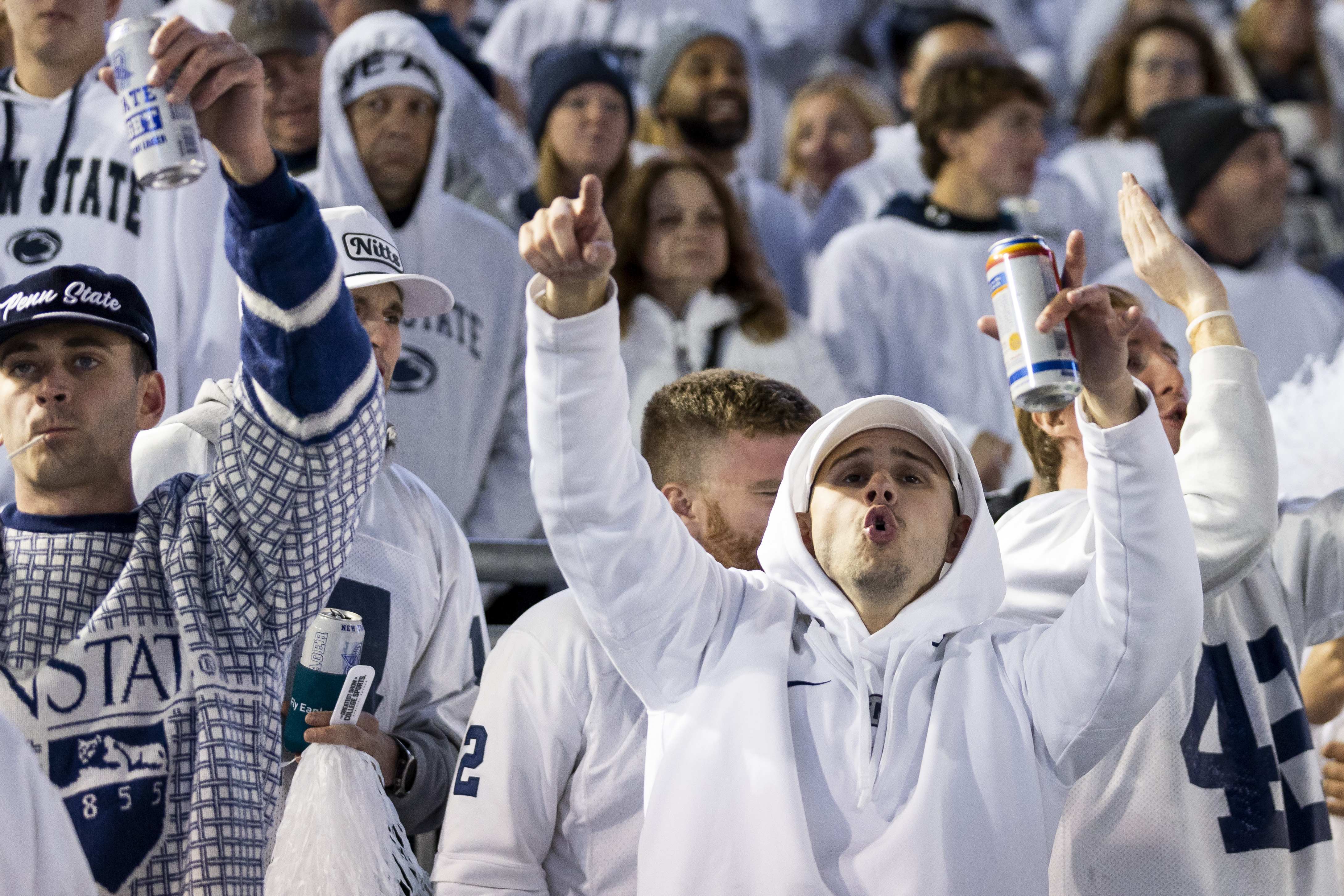 Penn State White Out faces in the crowd - pennlive.com