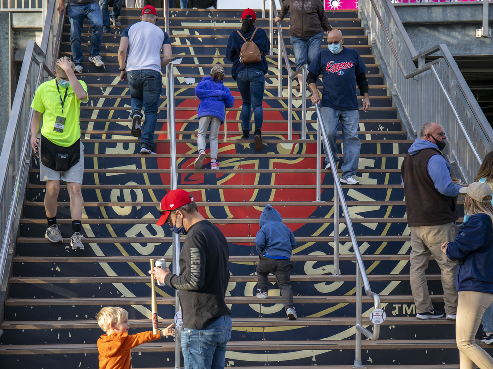 Scenes from the Harrisburg Senators' 2021 home opener - pennlive.com