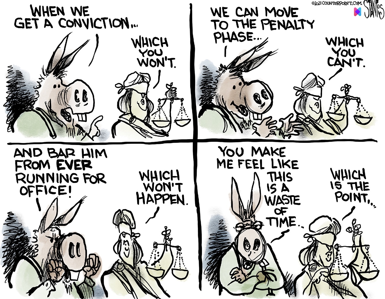 Editorial cartoons for Feb. 14, 2021 - syracuse.com