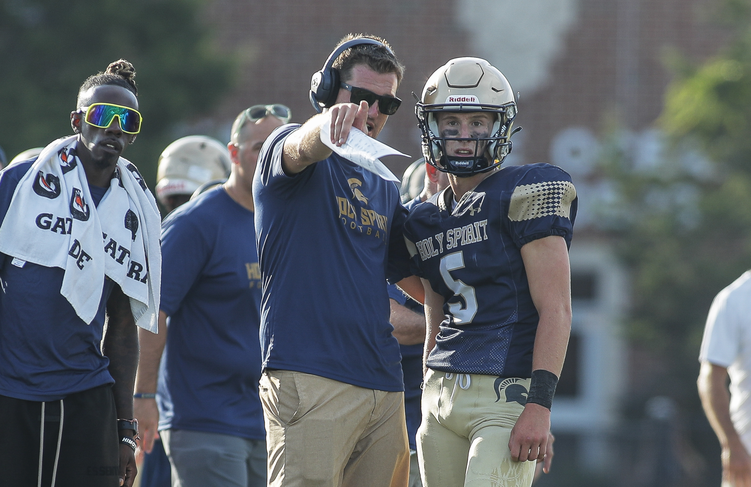 Football: Holy Spirit vs. Conwell Egan (Pa.); Battle at the Beach ...