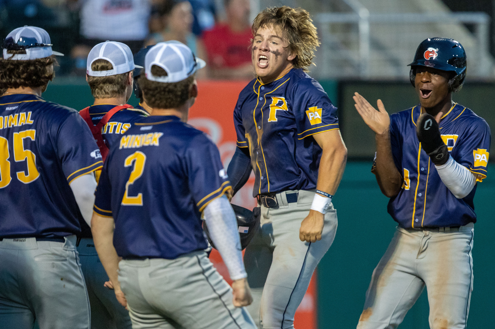 Pennsylvania leads Maryland 6-4 after seven innings in game 1 of the ...