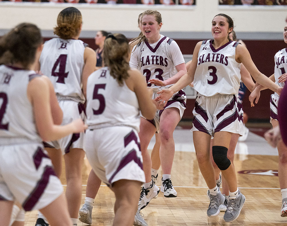 Bangor vs. Pittston Area in the PIAA Class 5A girls basketball first ...