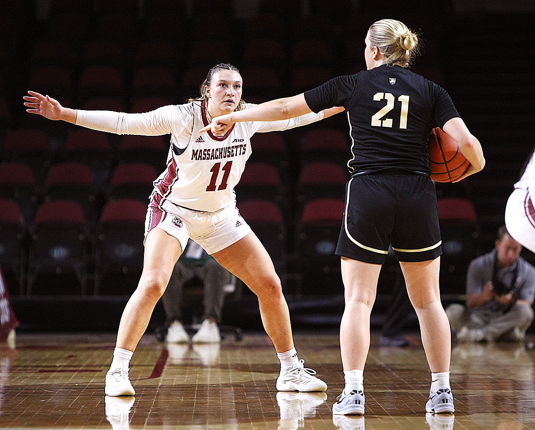 UMass Women's Basketball vs Army 11/23/24 - masslive.com