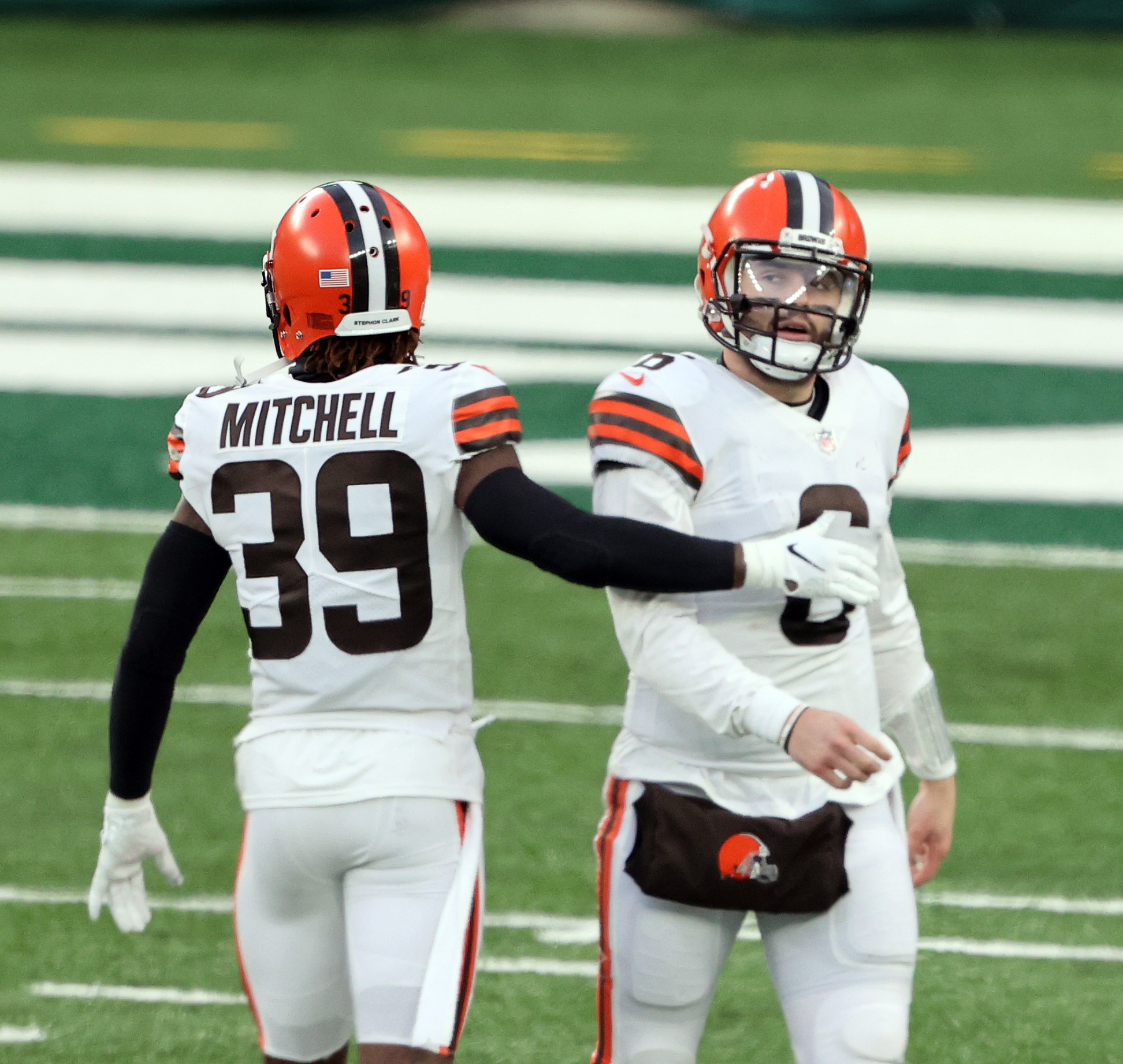 Cleveland Browns Baker Mayfield vs. New York Jets, December 27, 2020 ...