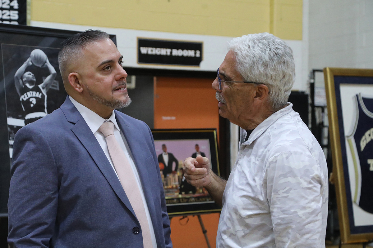 The Travis Best Central HS Gym dedication ceremony - masslive.com