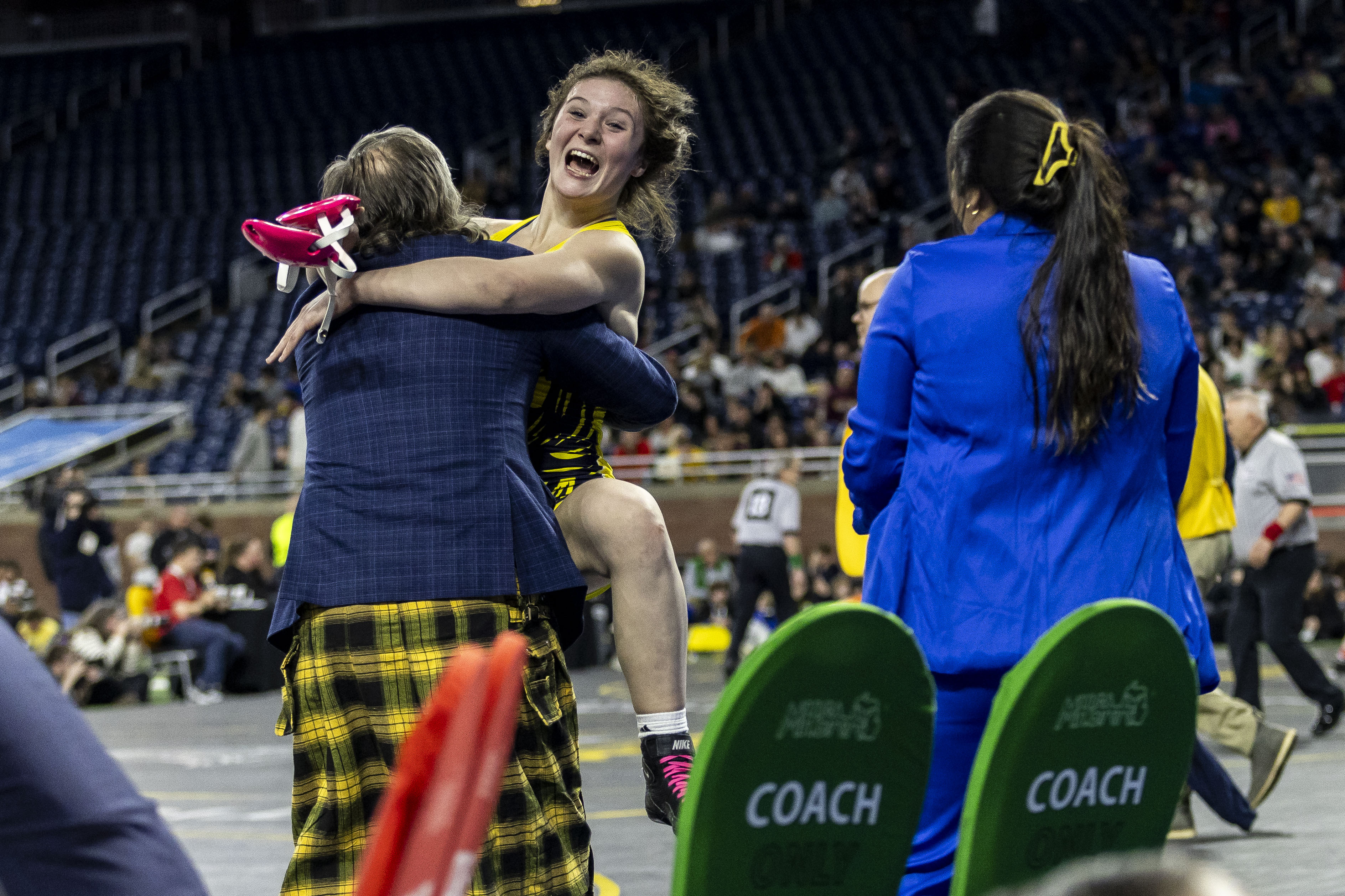 Photos from girls state individual wrestling finals in Detroit - mlive.com