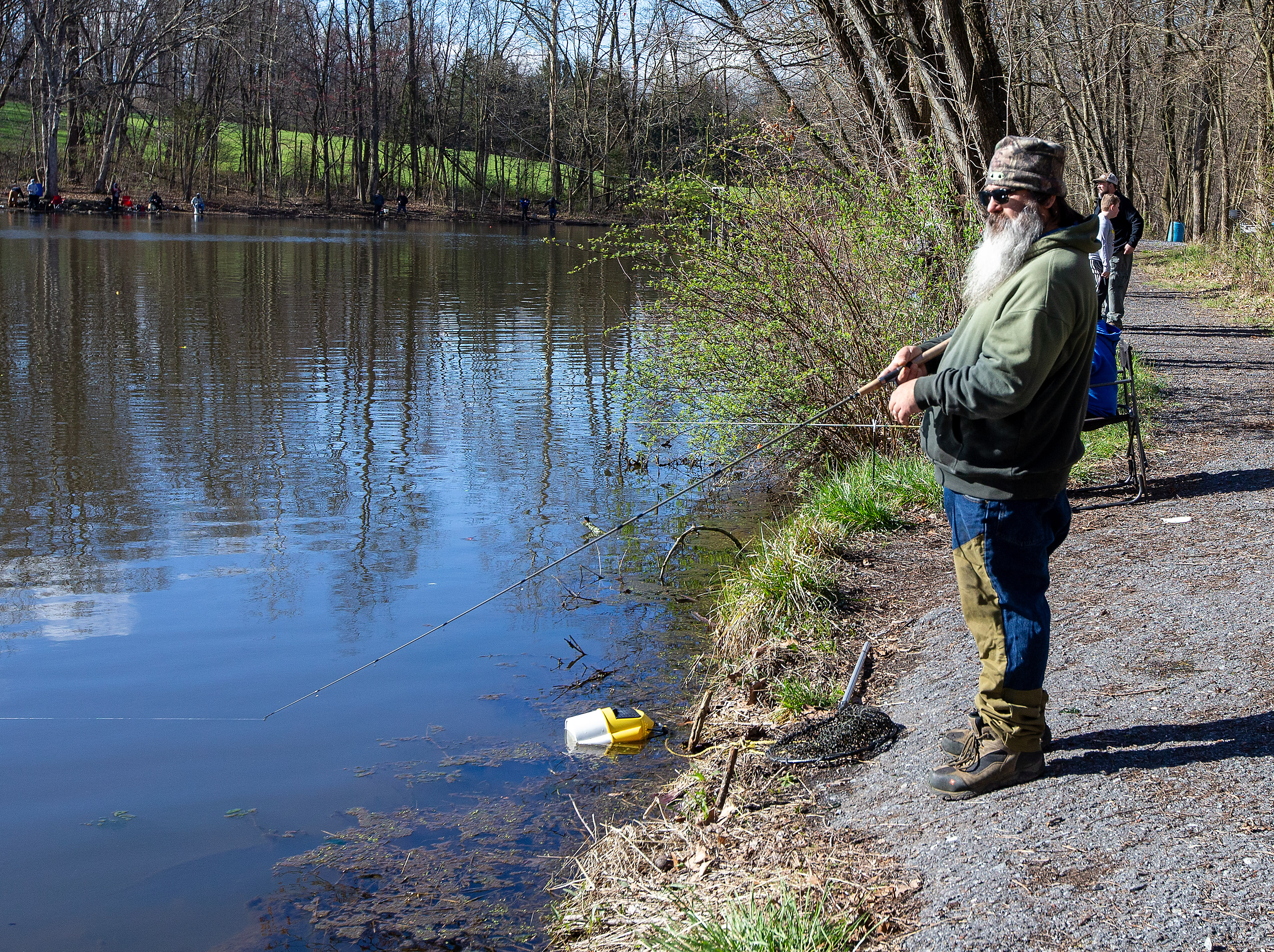 First day of trout season at Middletown Reservoir - pennlive.com