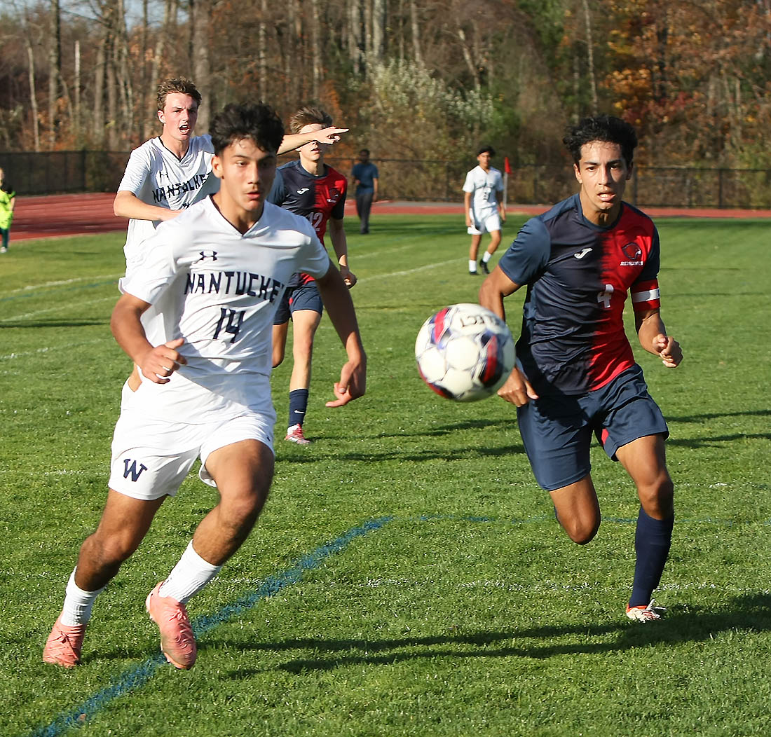 Frontier vs Nantucket Div. IV State boys Soccer Tournament 11/5/24 ...