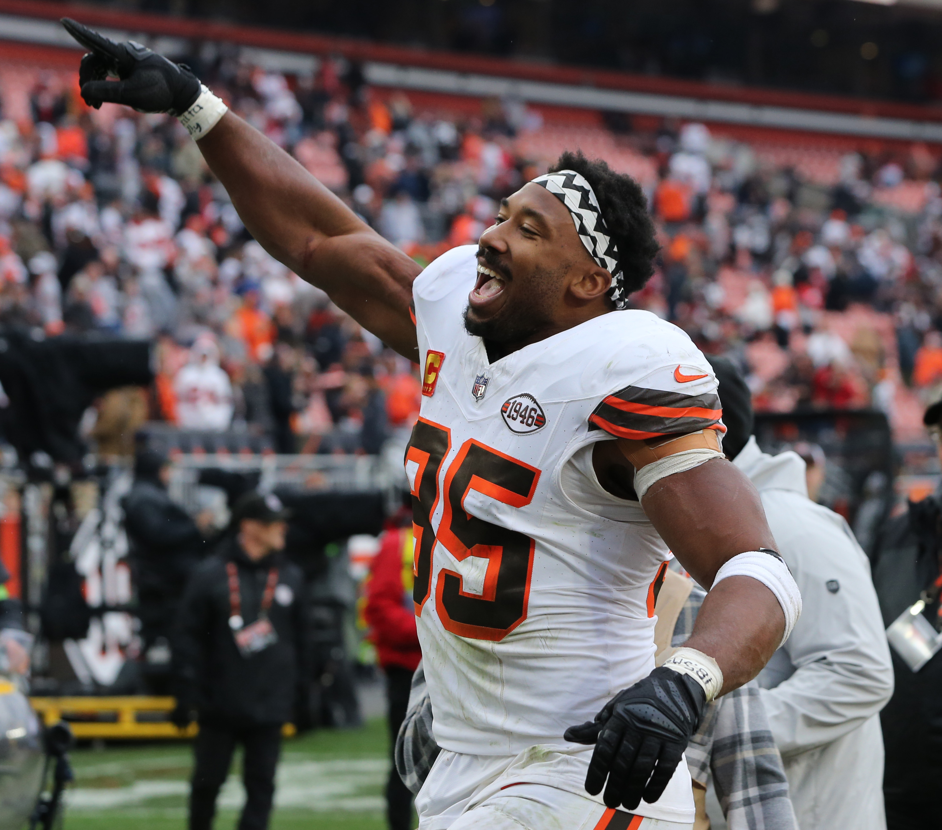 Cleveland Browns defense vs. San Francisco 49ers, October 15, 2023 ...