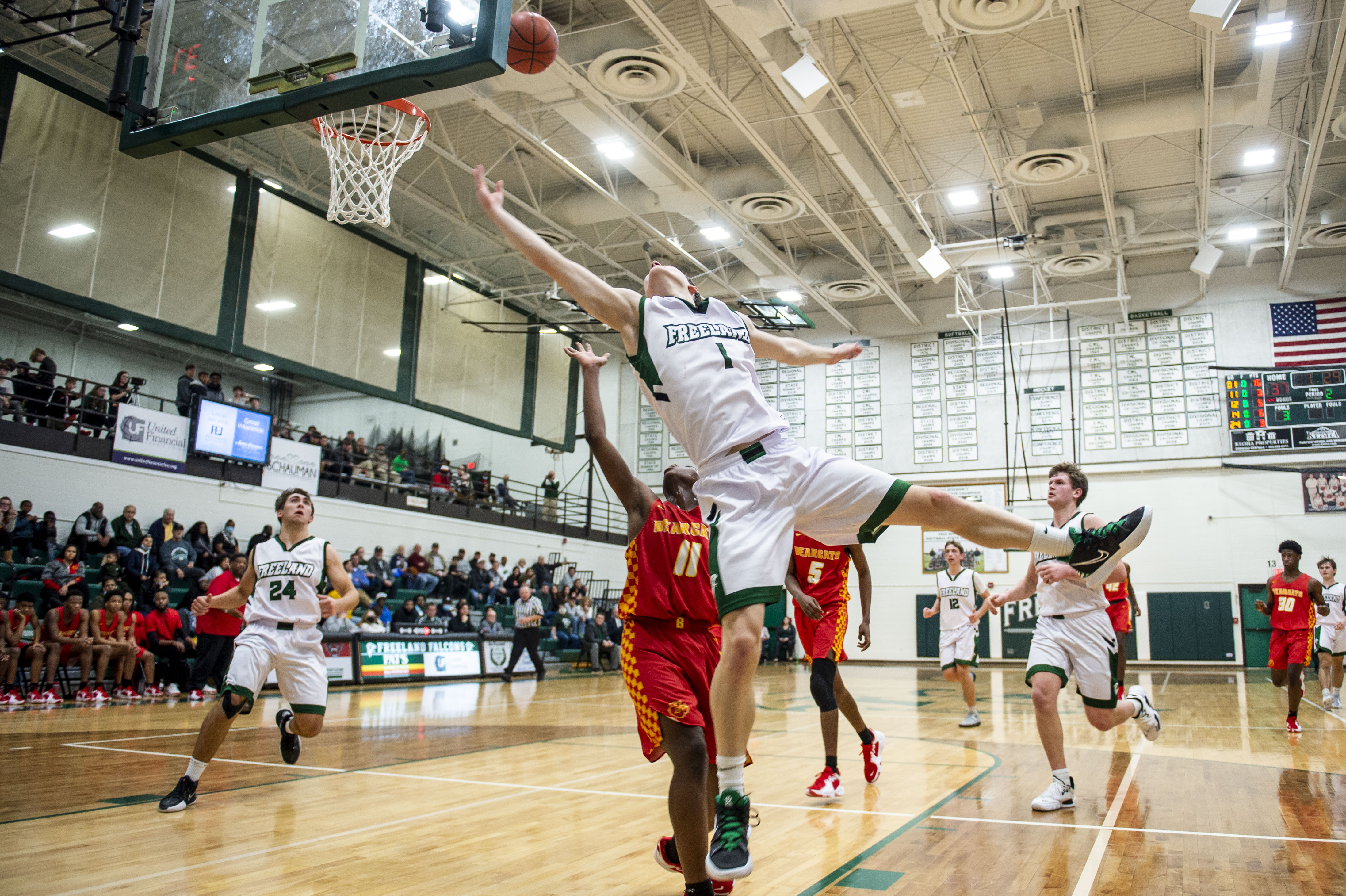 Freeland boys basketball takes down Bridgeport - mlive.com