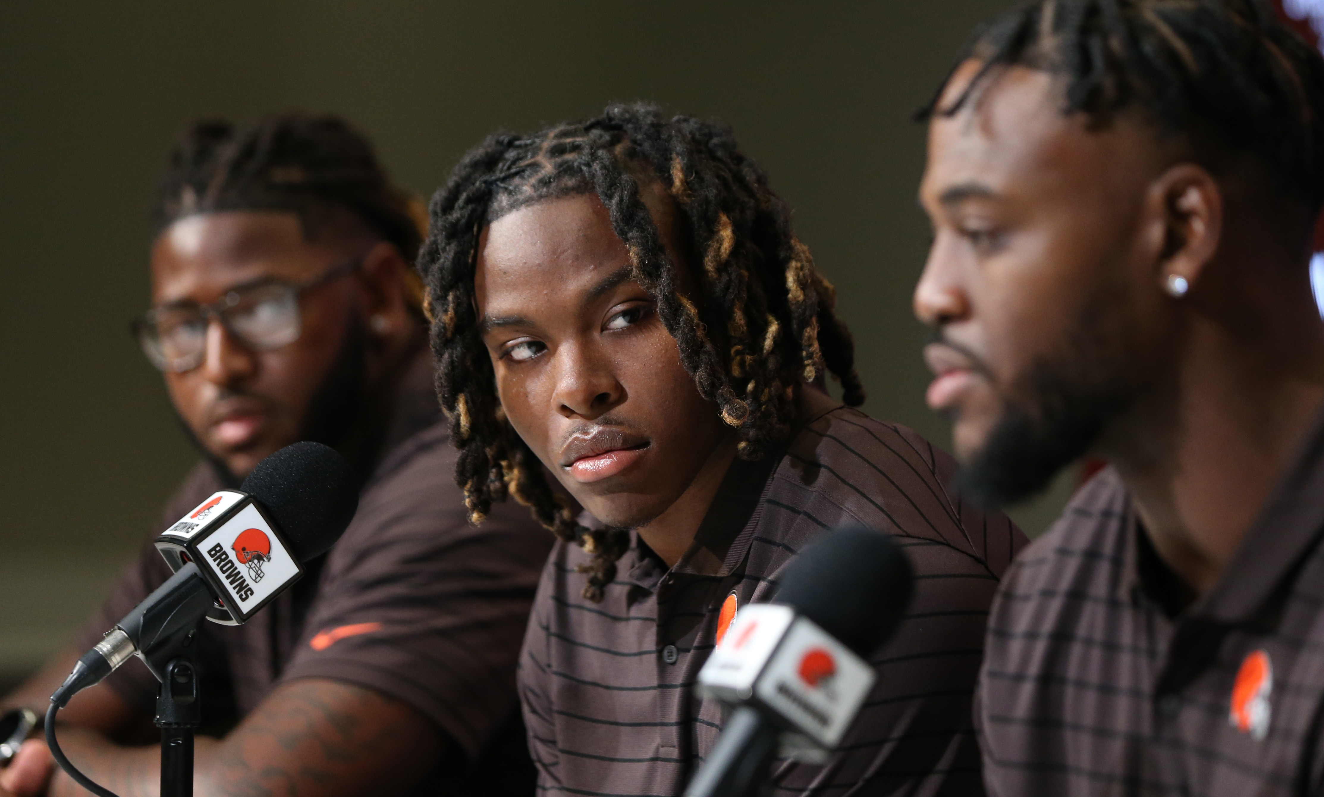 Cleveland Browns introduce their third round 2022 NFL Draft picks ...