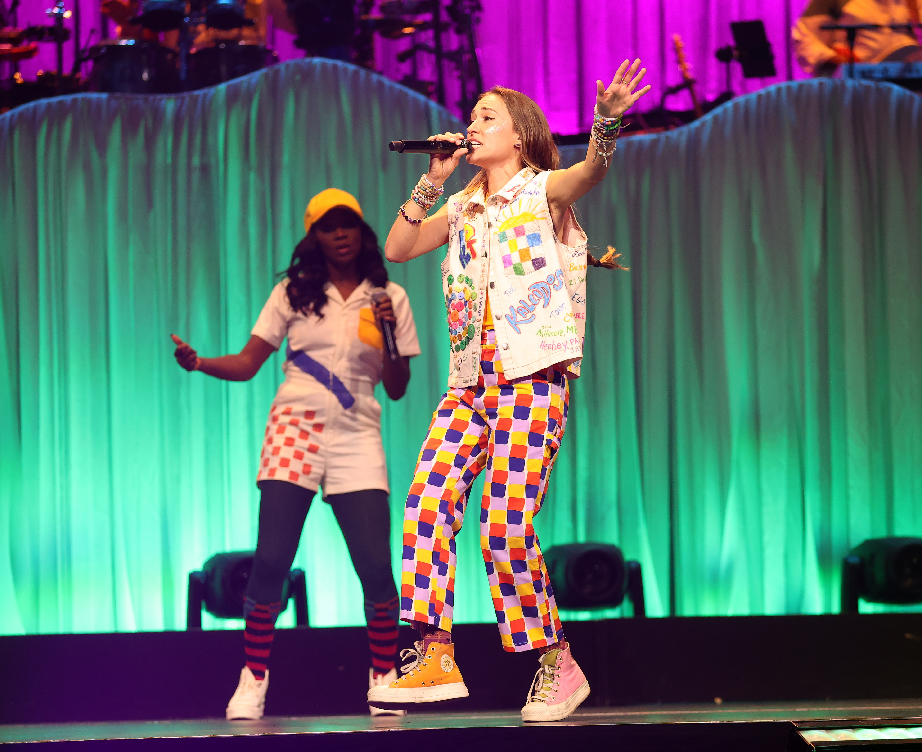 Lauren Daigle performs at Rocket Mortgage FieldHouse, May 30, 2024 ...
