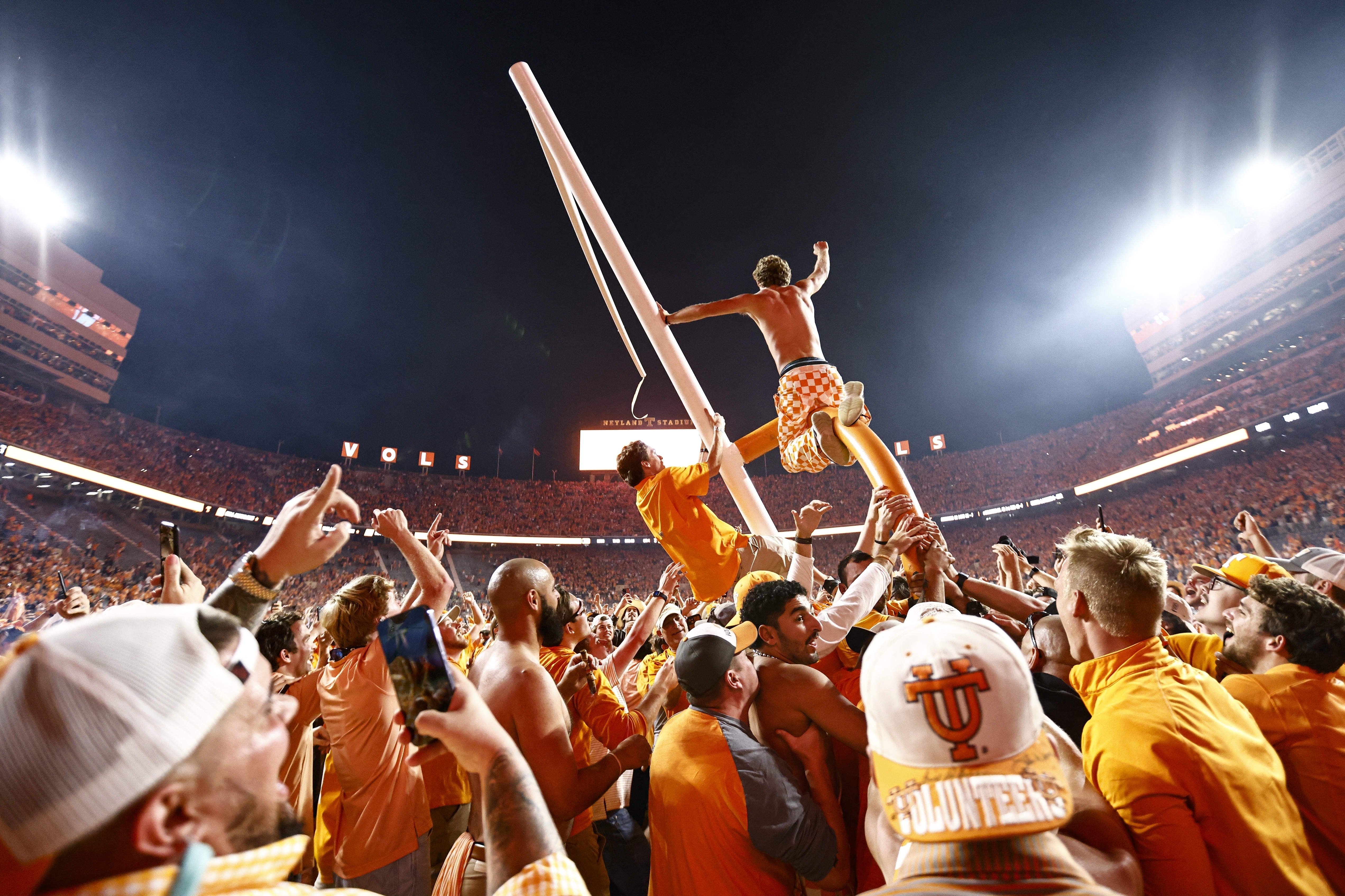 Stadium Crowd From Field