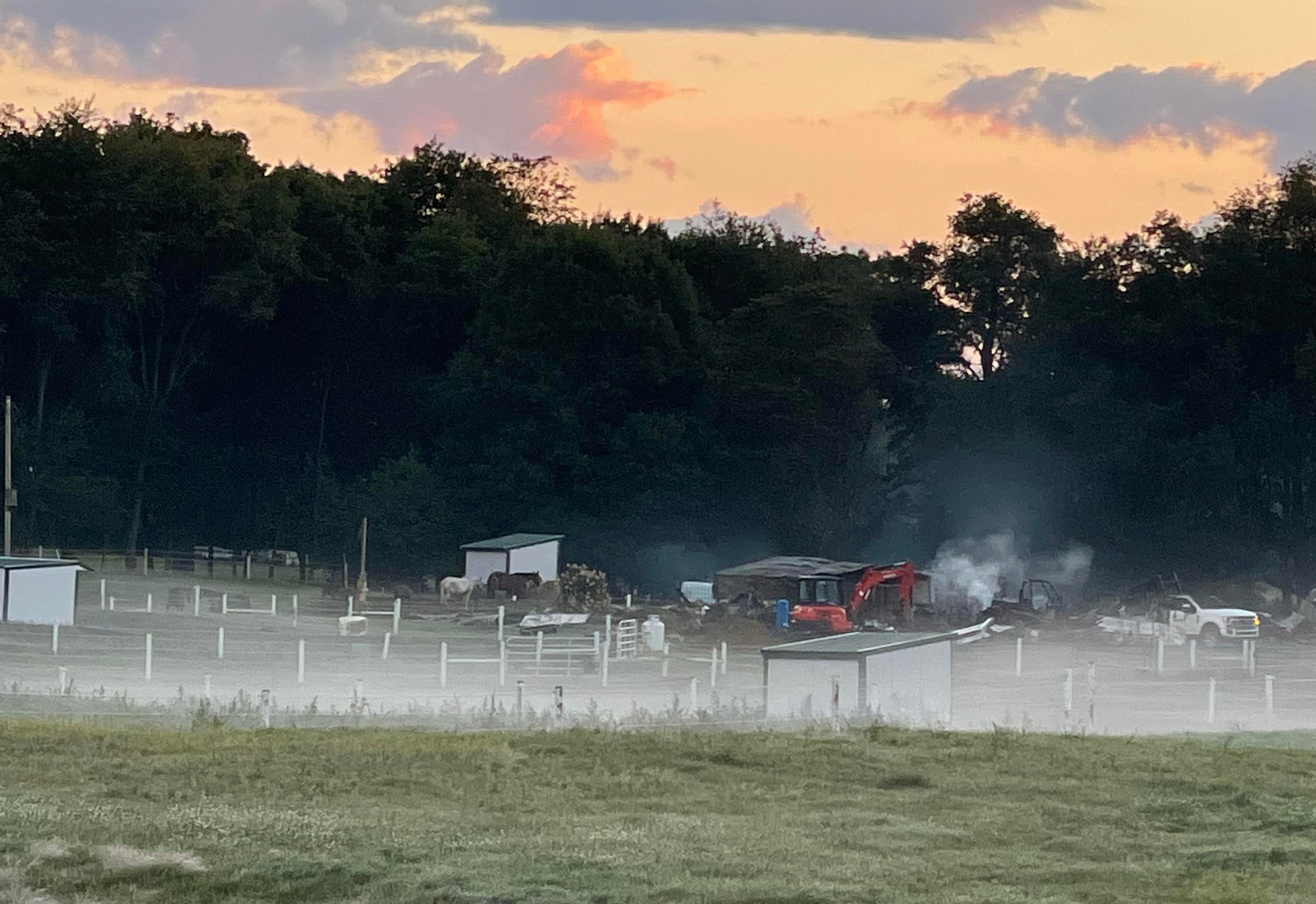 Snow Ridge Farm barn fire in Jackson County - mlive.com