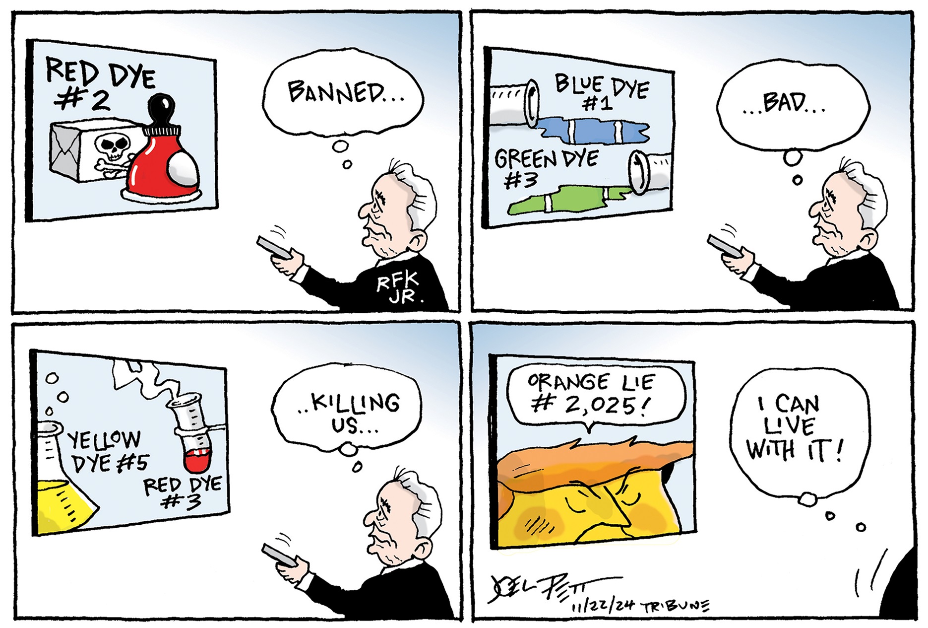 Editorial cartoons for Dec. 1, 2024 - oregonlive.com