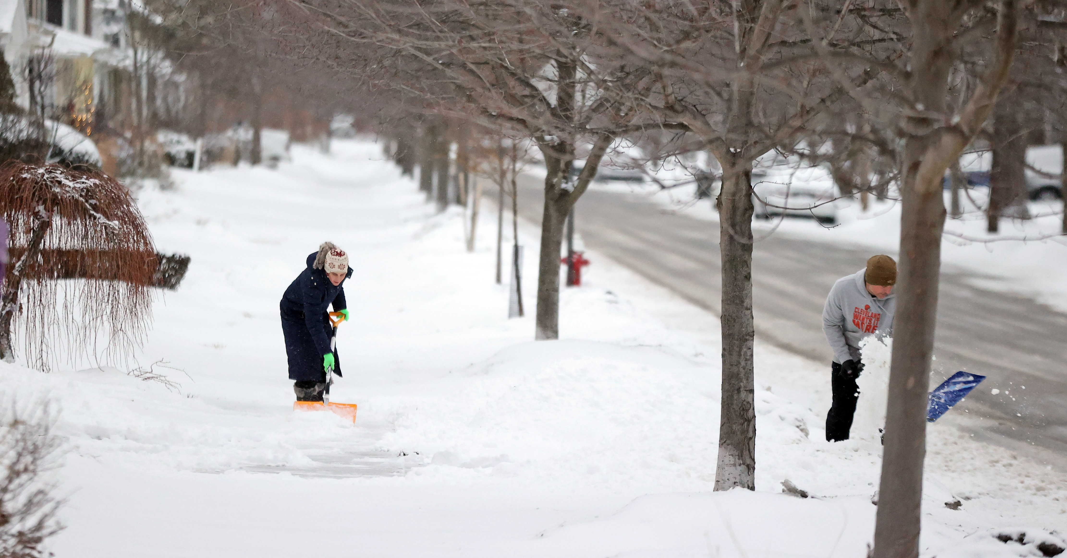 Winter storm arrives in Northeast Ohio, February 3, 2022 - cleveland.com