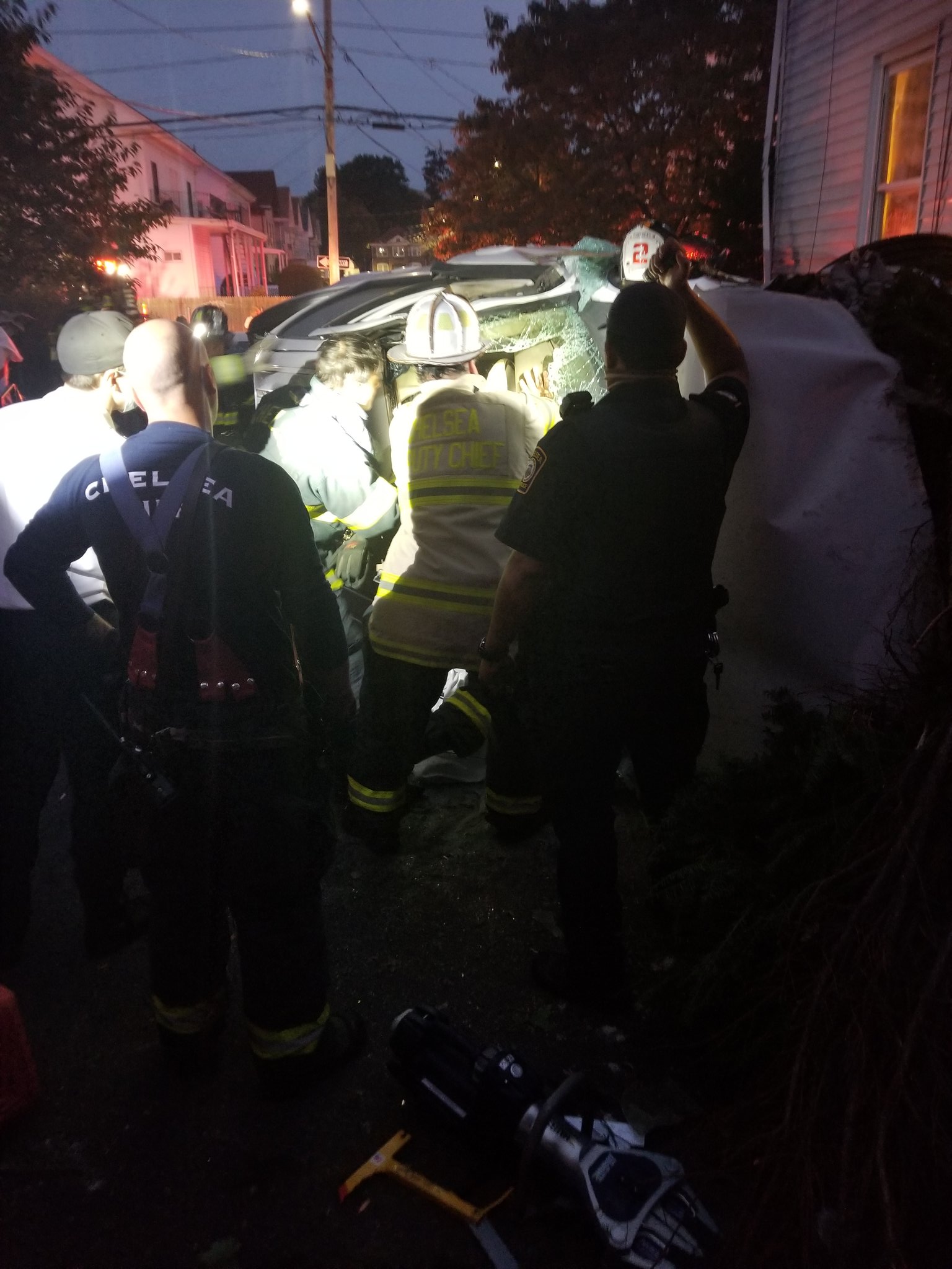 Driver crashes into home in Chelsea, causes significant damages ...