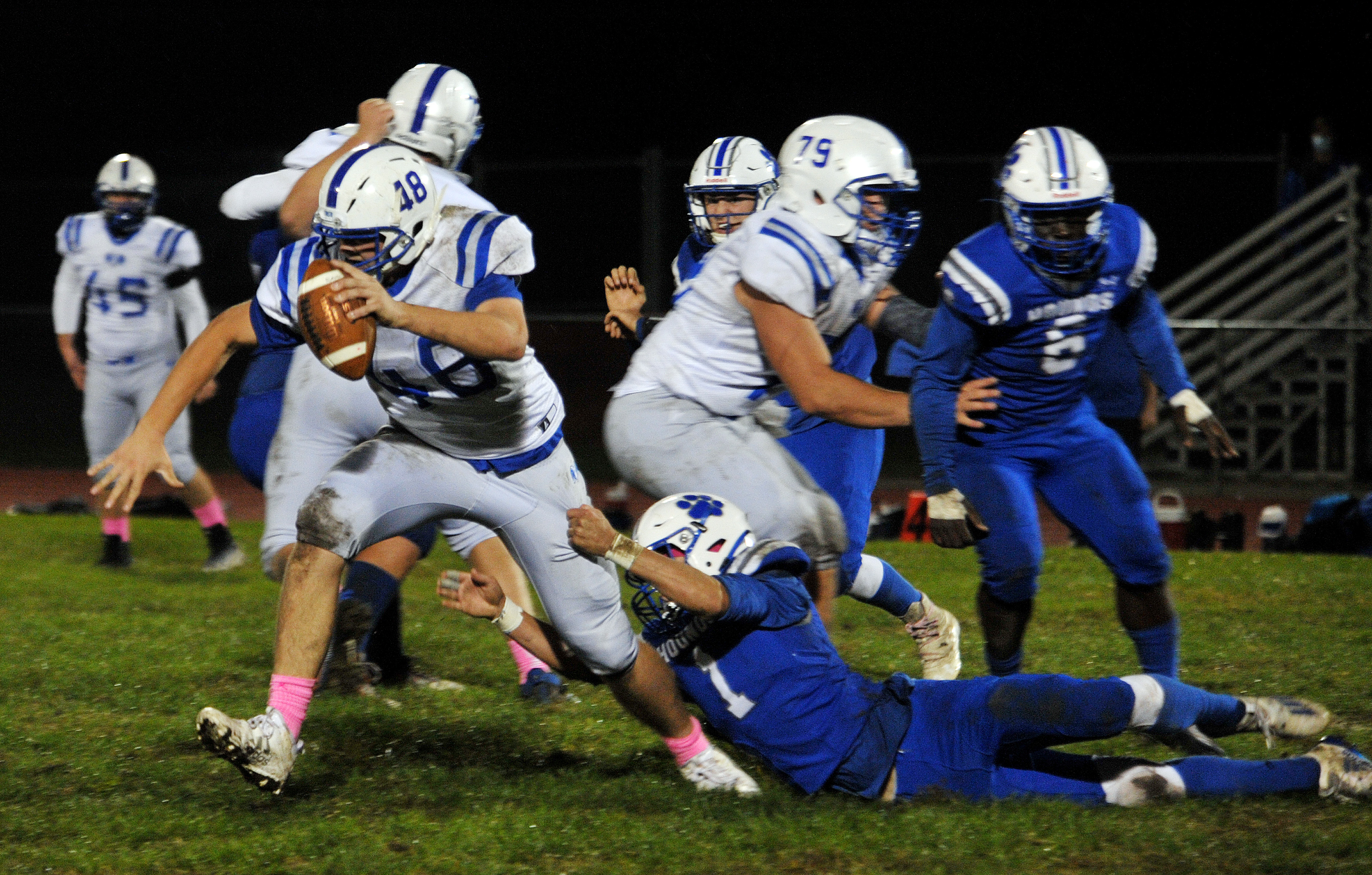 High School Football Hightstown High School at Northern Burlington High ...