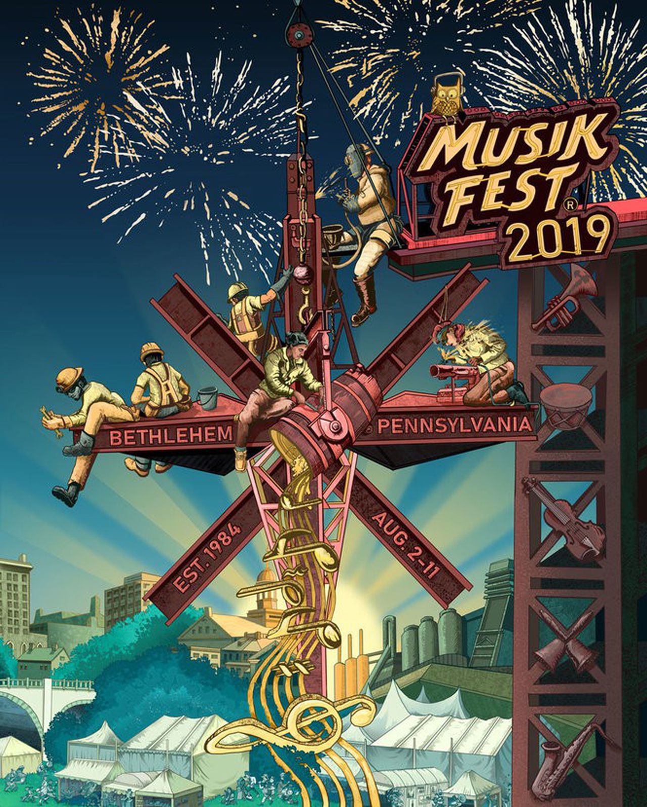 Musikfest posters, 2012-2022 - lehighvalleylive.com