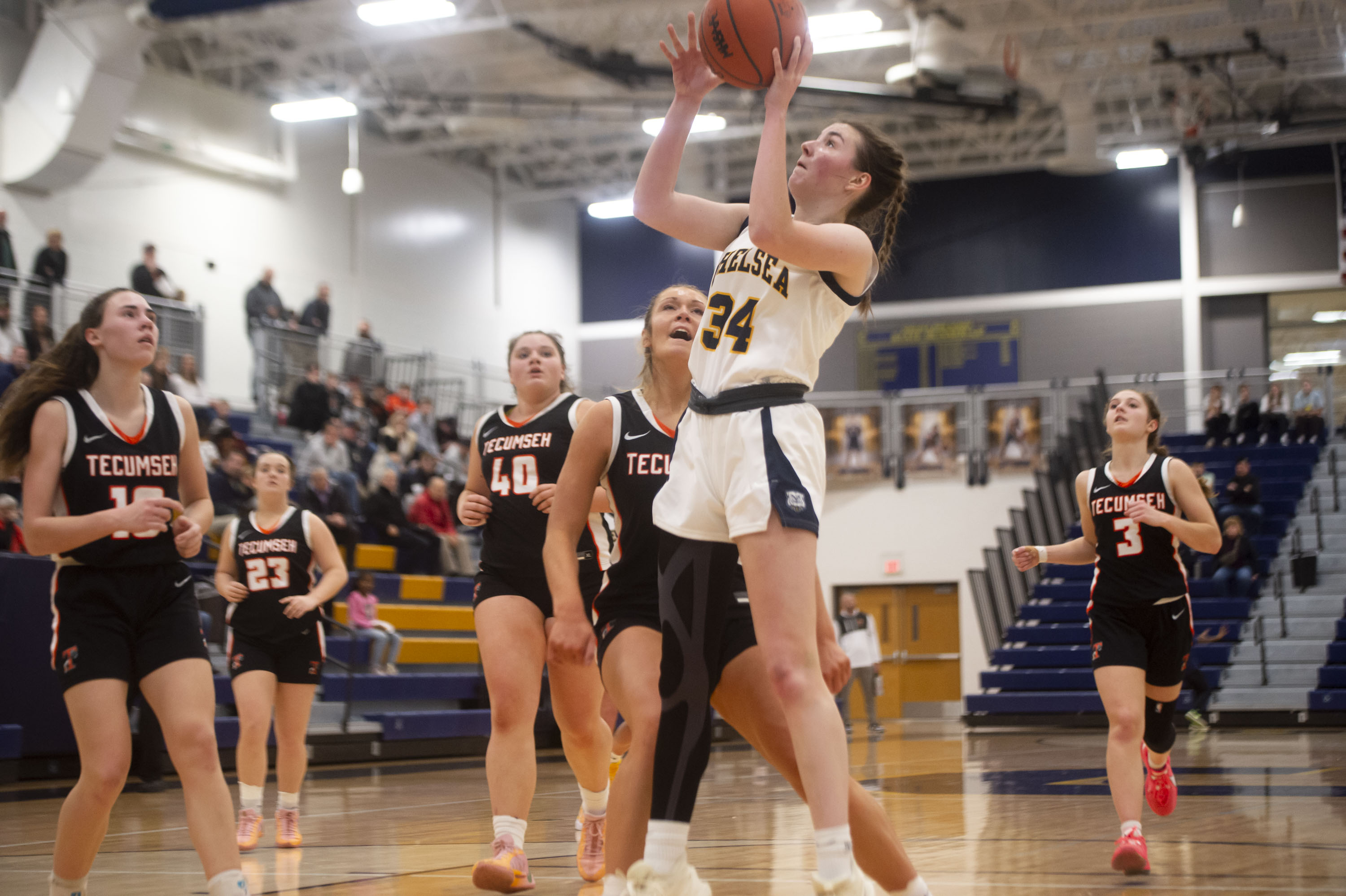 Chelsea girls basketball defeats Tecumseh - mlive.com