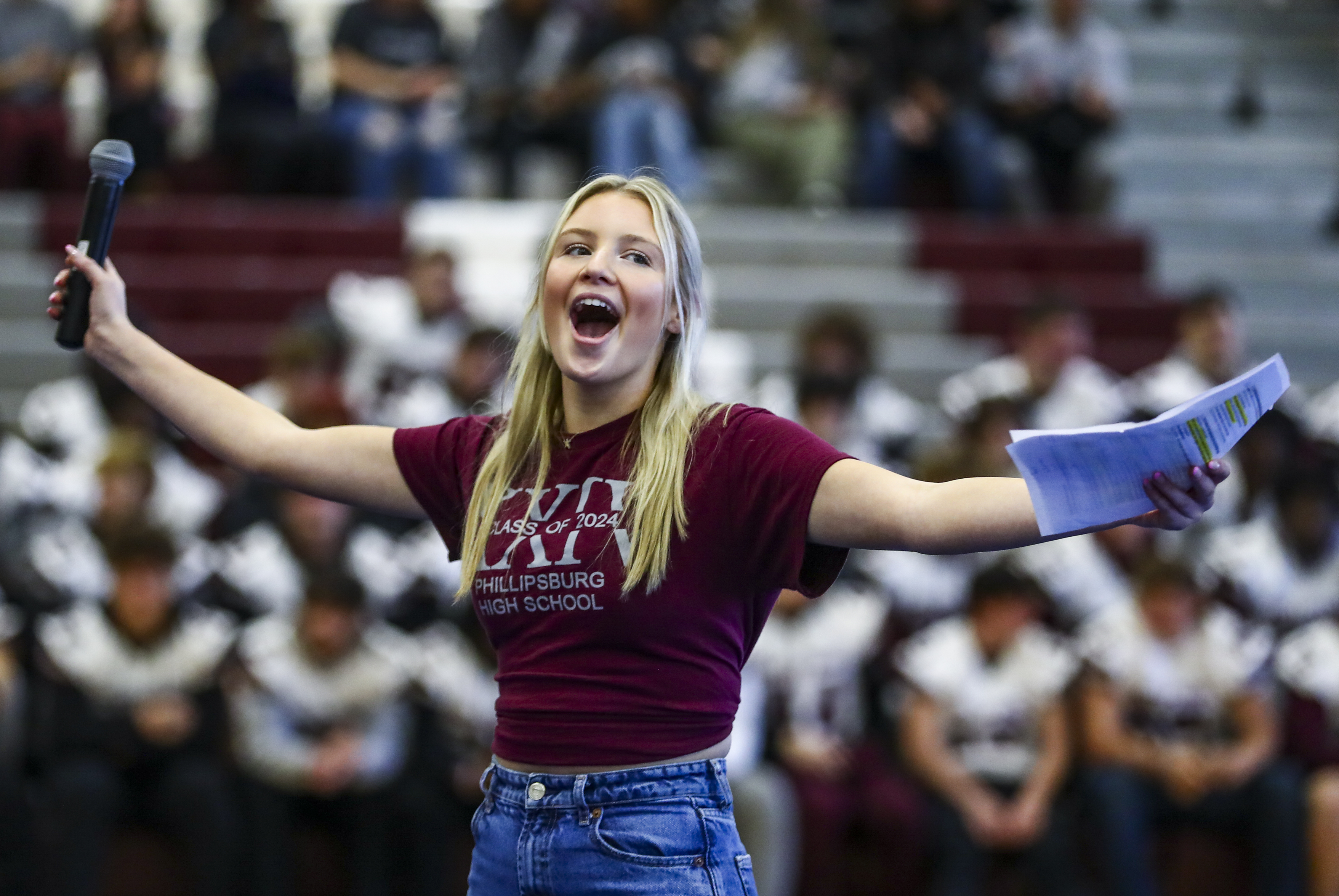 2023 Phillipsburg High School's pre-Thanksgiving pep rally ...