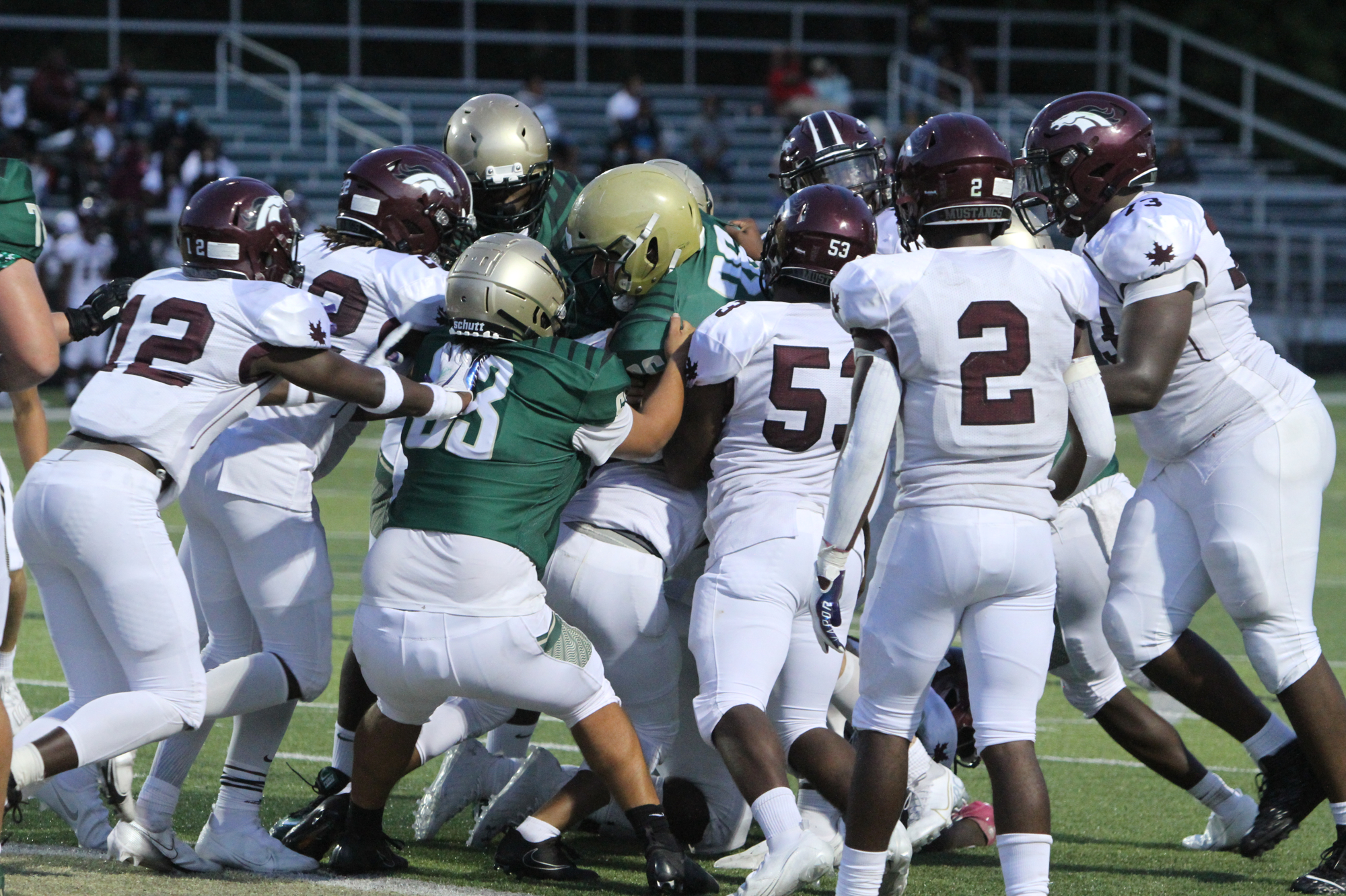 Maple Heights at St. Vincent-St Mary Football, August 29, 2020 ...