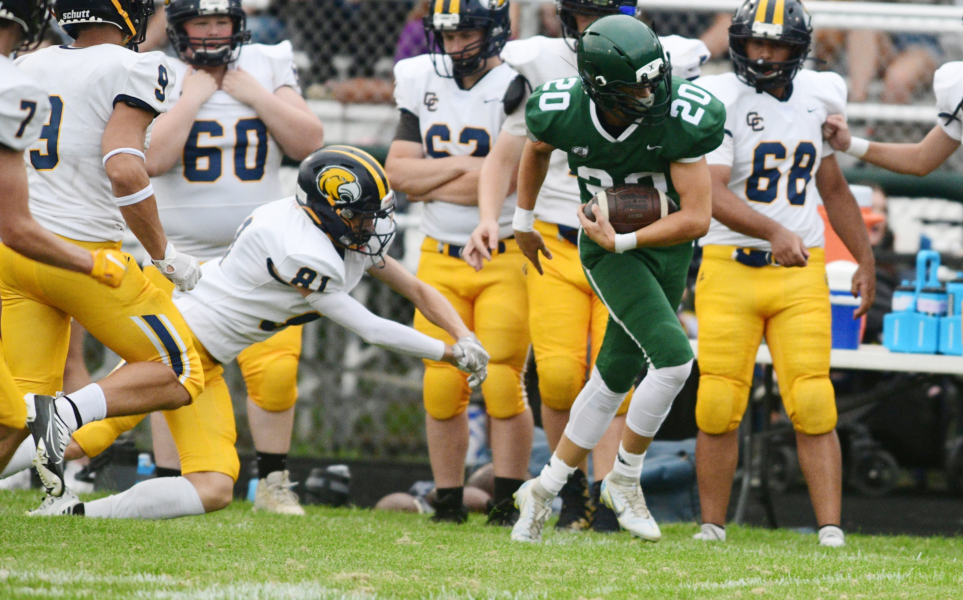 Napoleon hosts Columbia Central in high school football - mlive.com