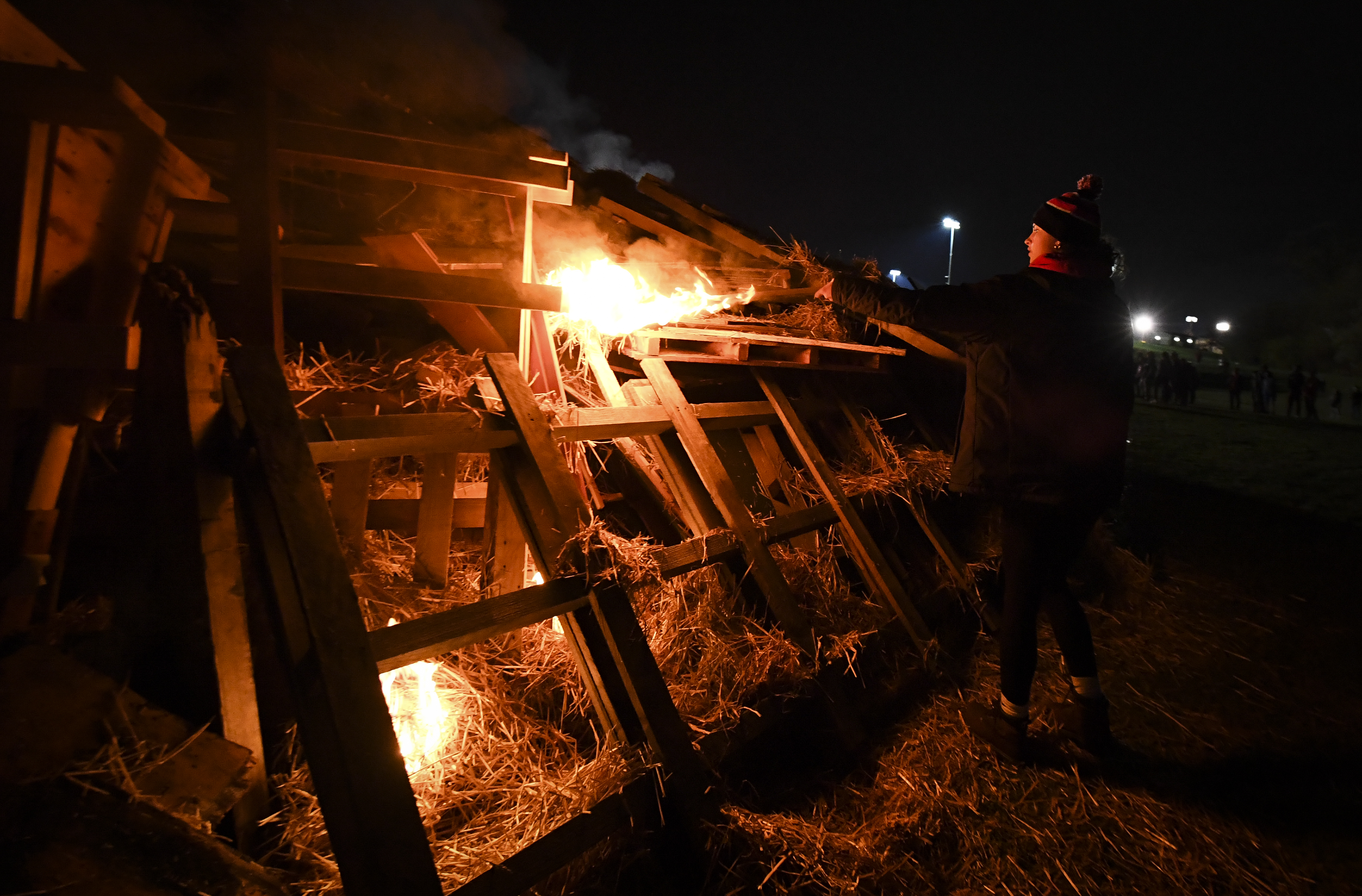 2023 Easton Area High School bonfire - lehighvalleylive.com