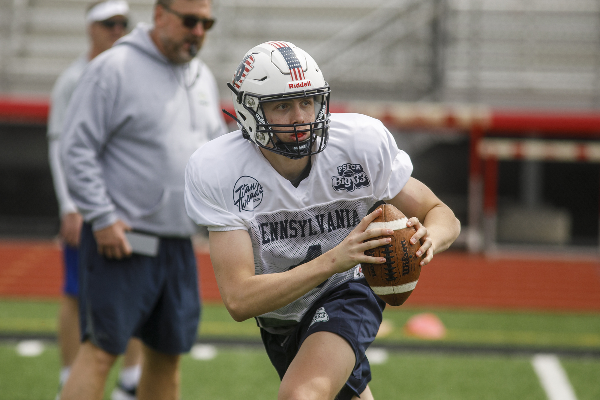 Pennsylvania Big 33 football practice - pennlive.com