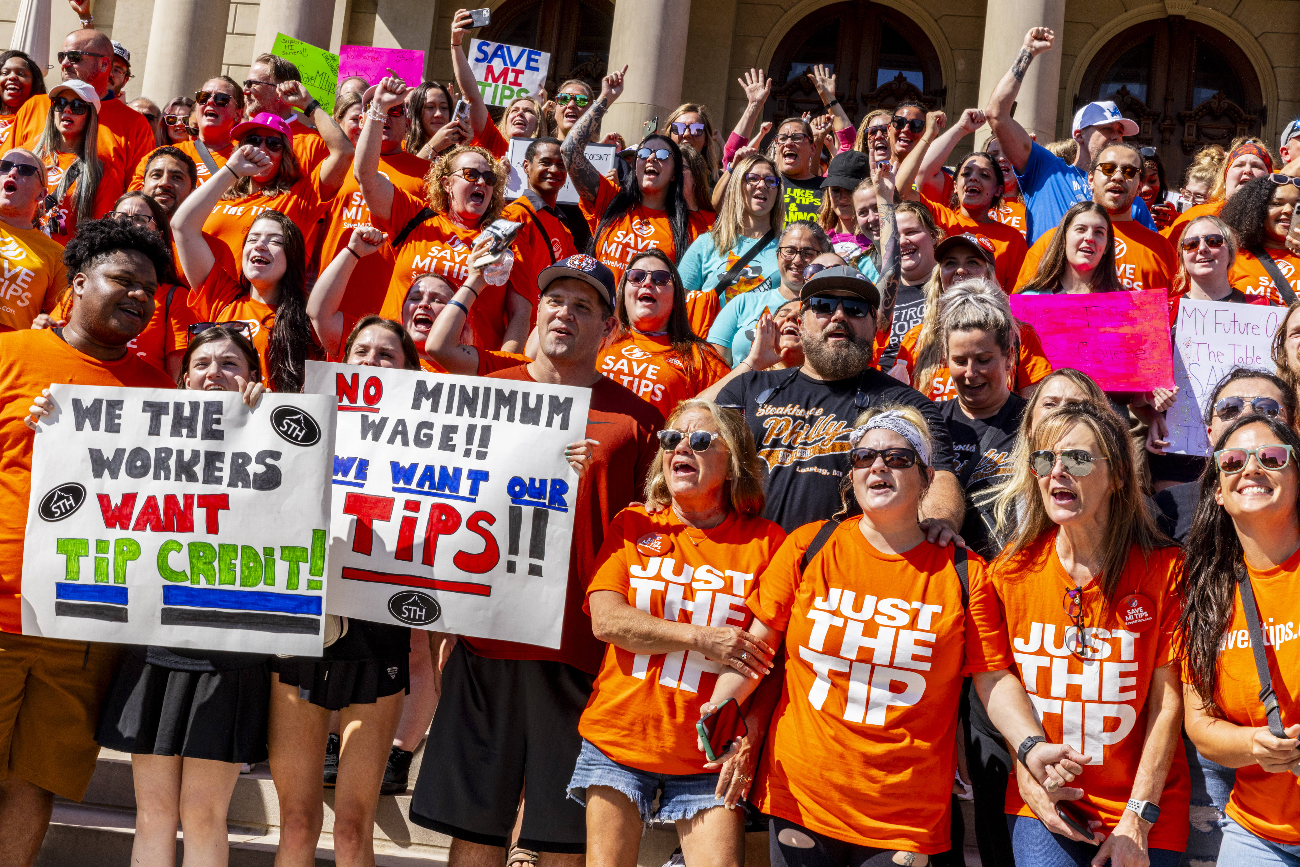 'Save MI Tips' rally at Michigan State Capitol - mlive.com