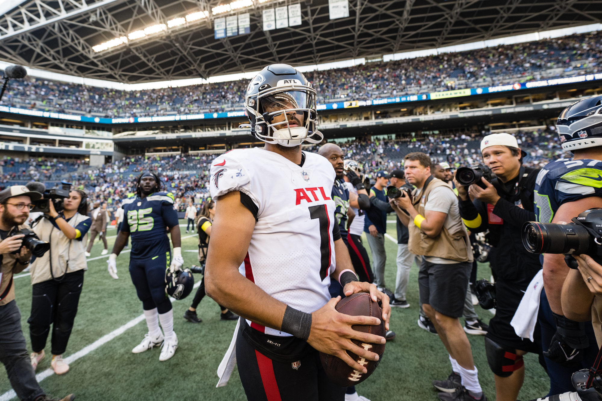 Seattle Seahawks vs. Atlanta Falcons, Sept. 25, 2022 - oregonlive.com