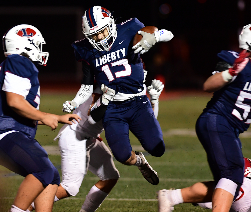 Liberty football hosted Easton at on Oct. 14, 2022. - lehighvalleylive.com