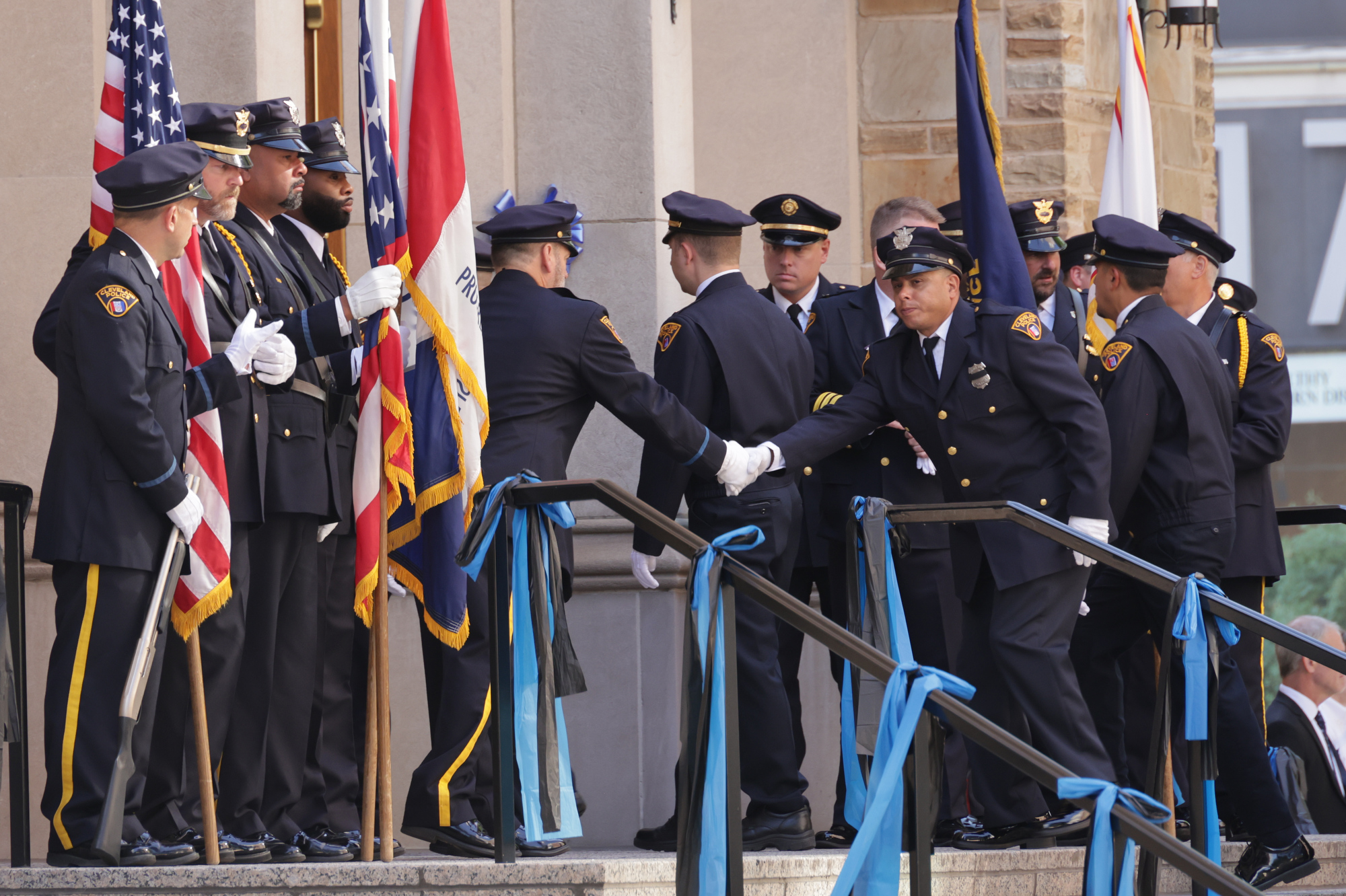 Cleveland officer Jamieson Ritter memorial service - cleveland.com