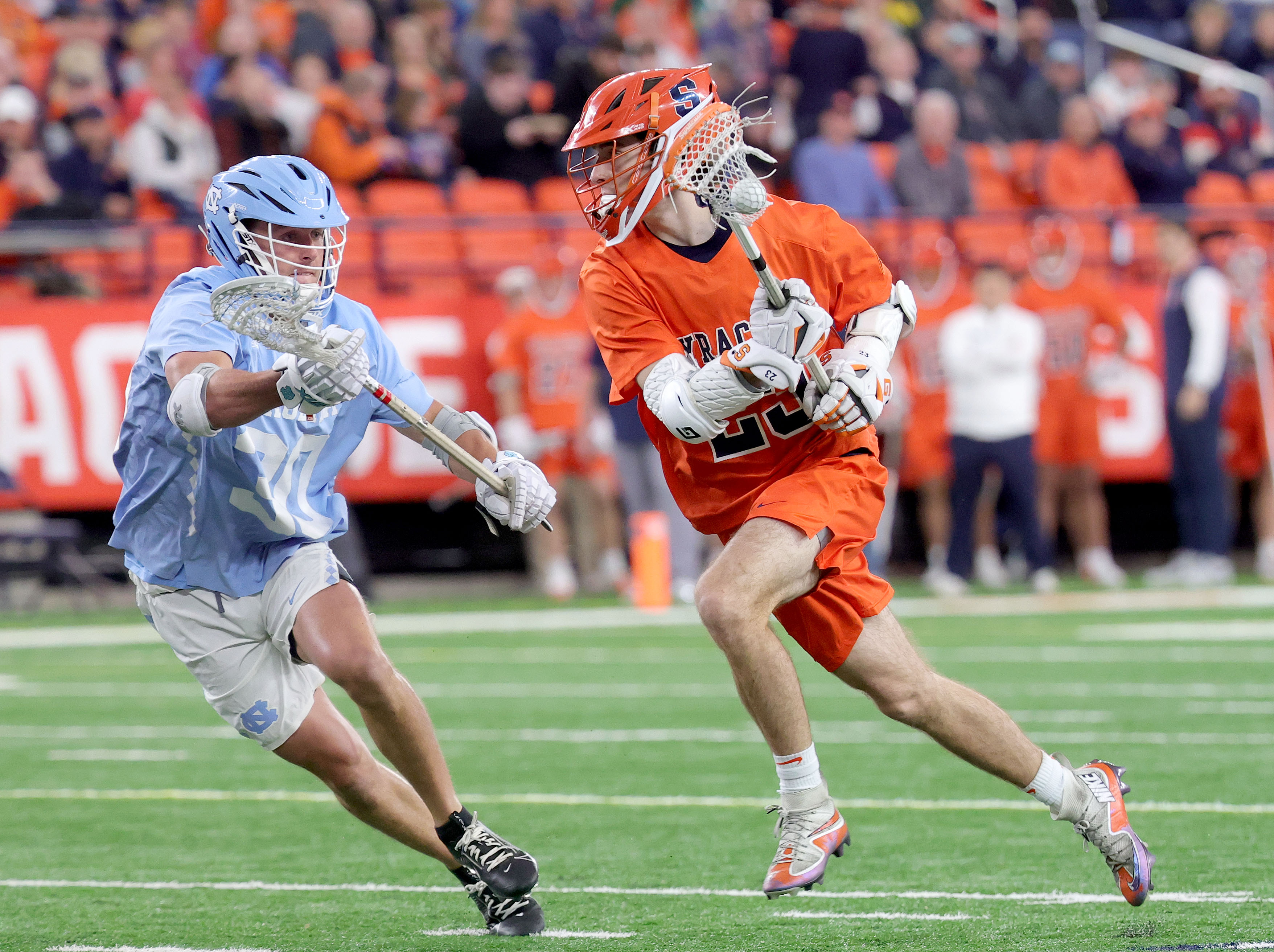 Syracuse Orange Men's Lacrosse 2025: Syracuse vs North Carolna ...
